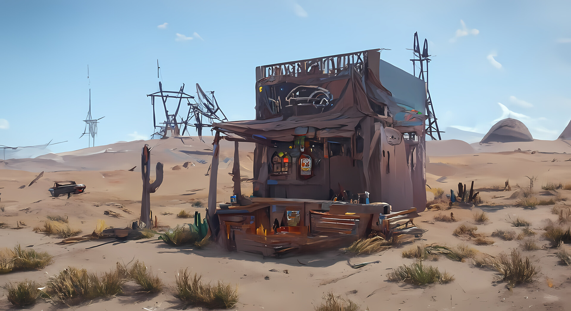 ArtStation - The Desert pub