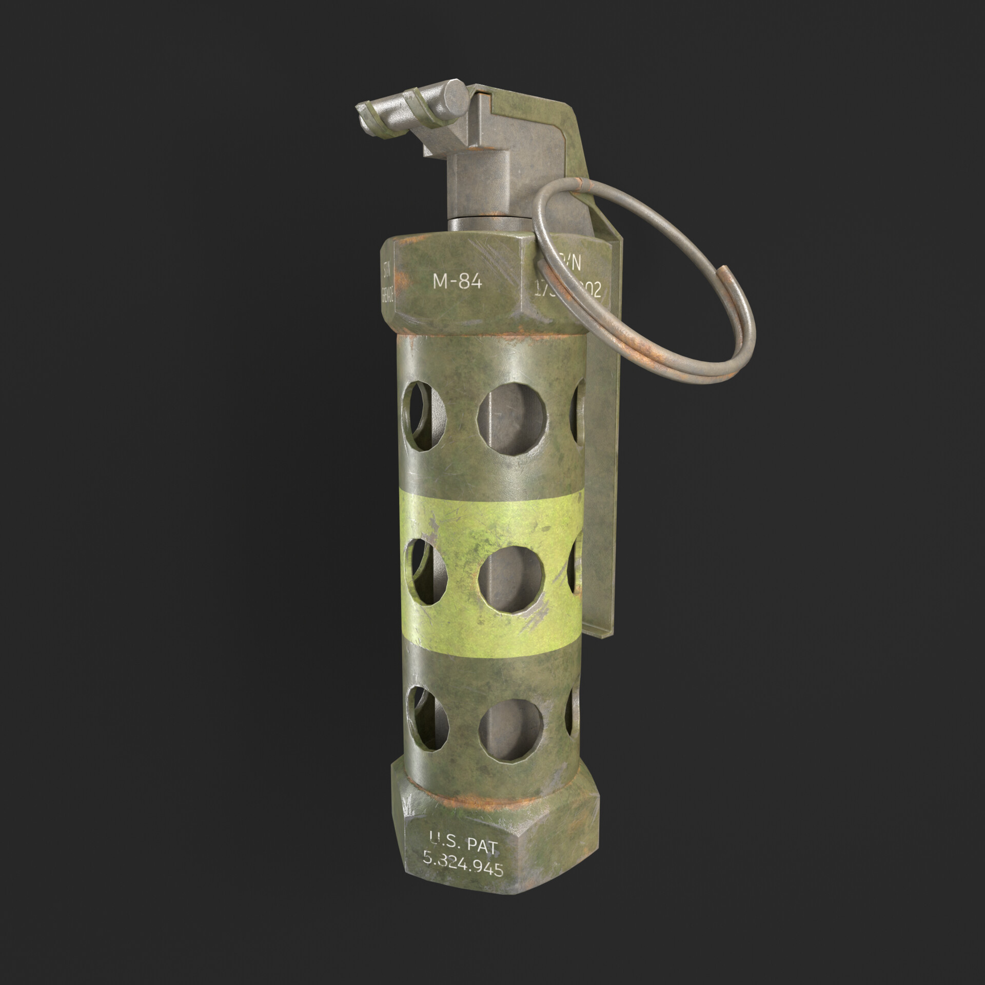 ArtStation - M-84 Flashbang Stun Grenade