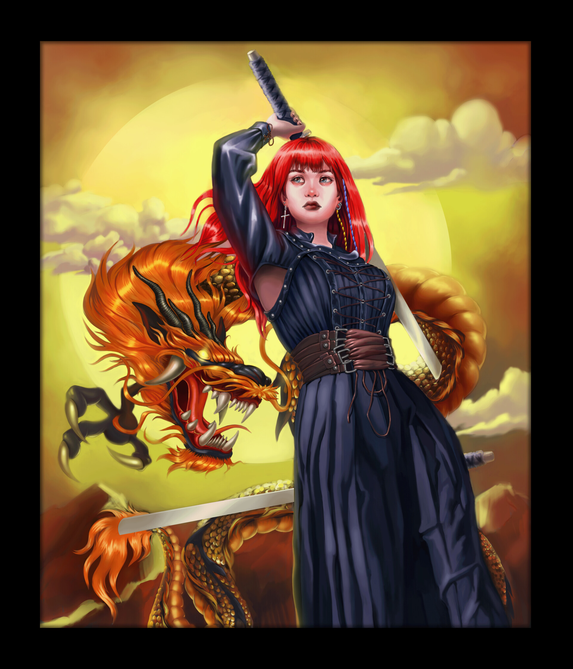 ArtStation - Red Dragon