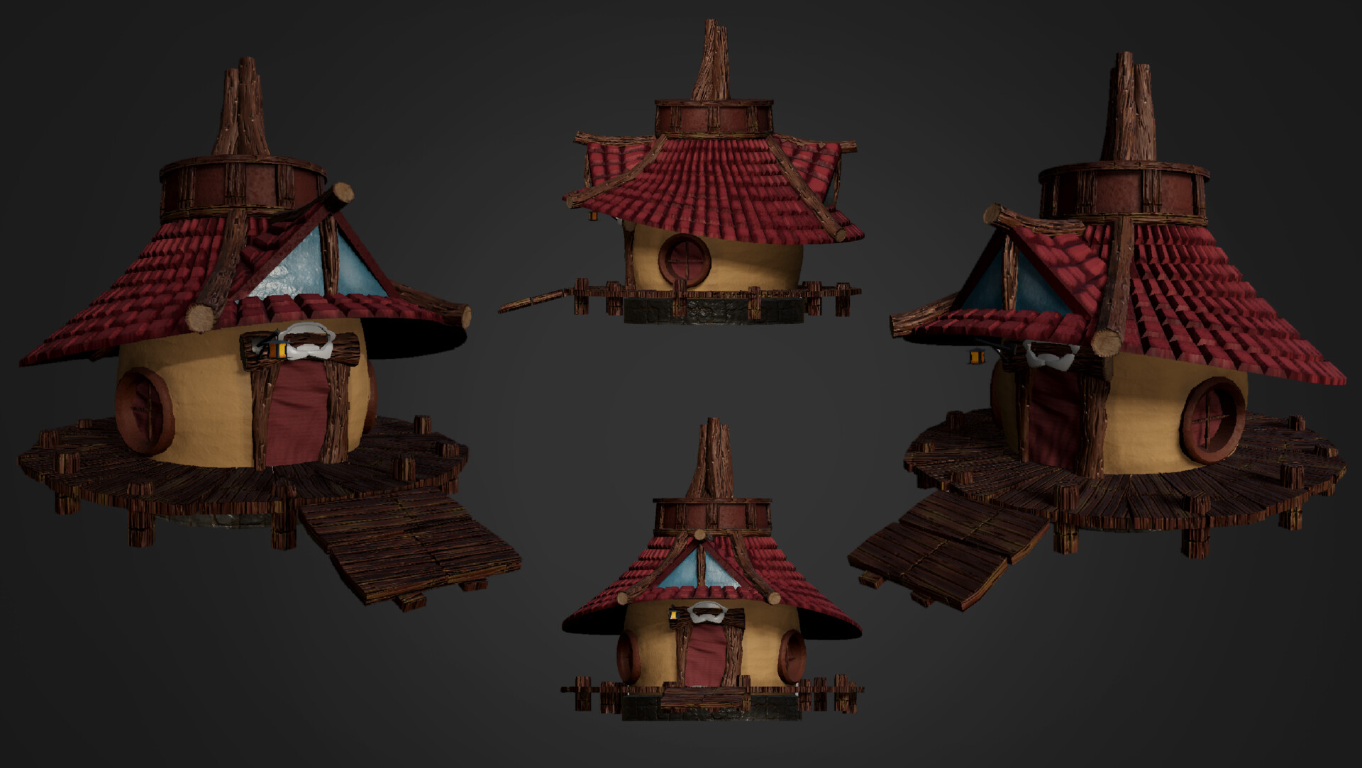ArtStation - Jak & Daxter Sandover Hut