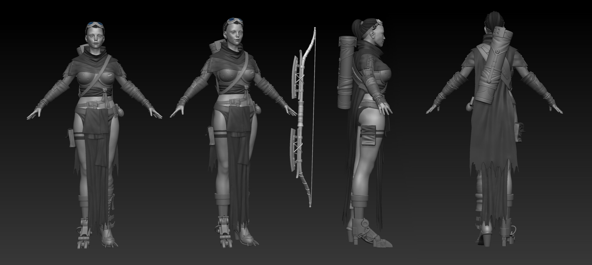 ArtStation - Archer model