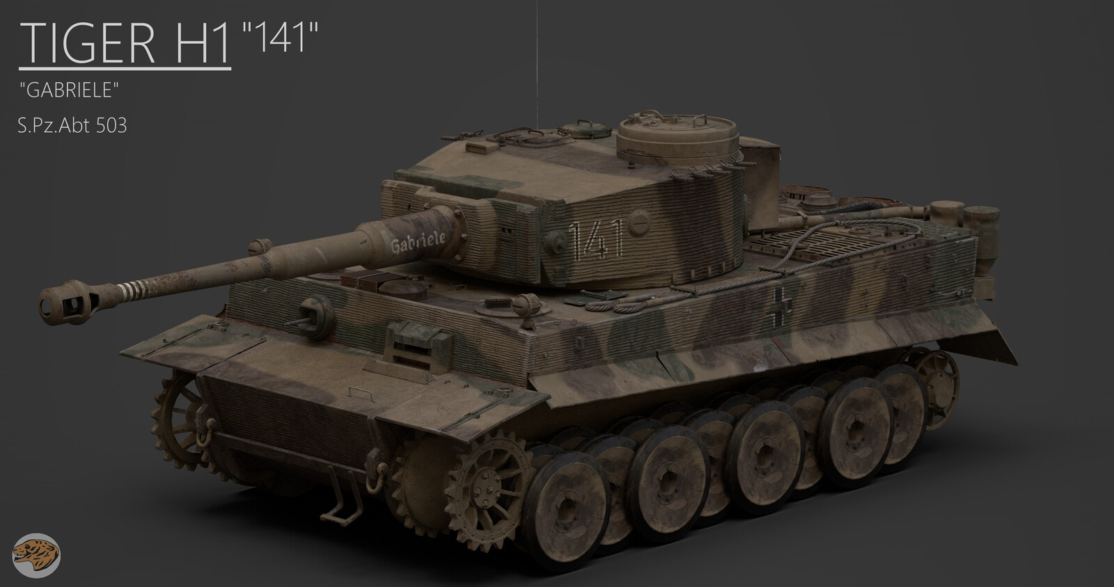AdmPingu - Tiger H1 | "Gabriele" 141 S.Pz.Abt 503