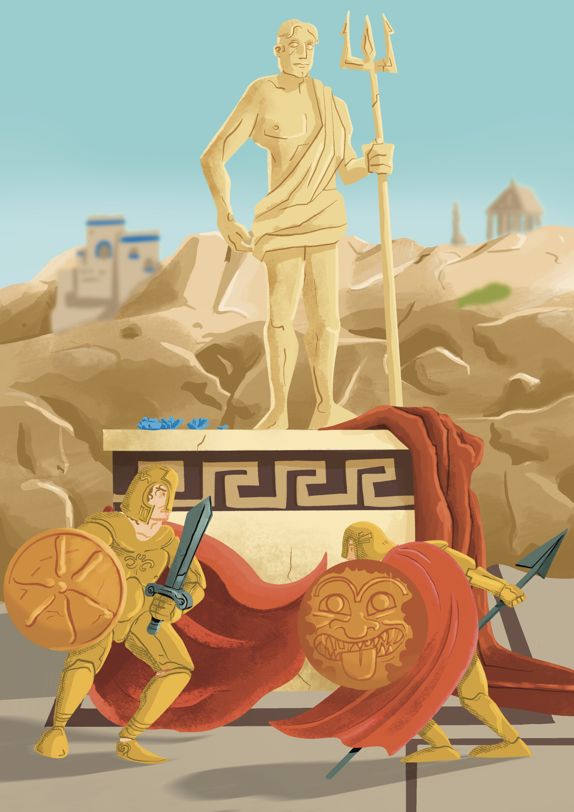 ArtStation - Ancient greeks