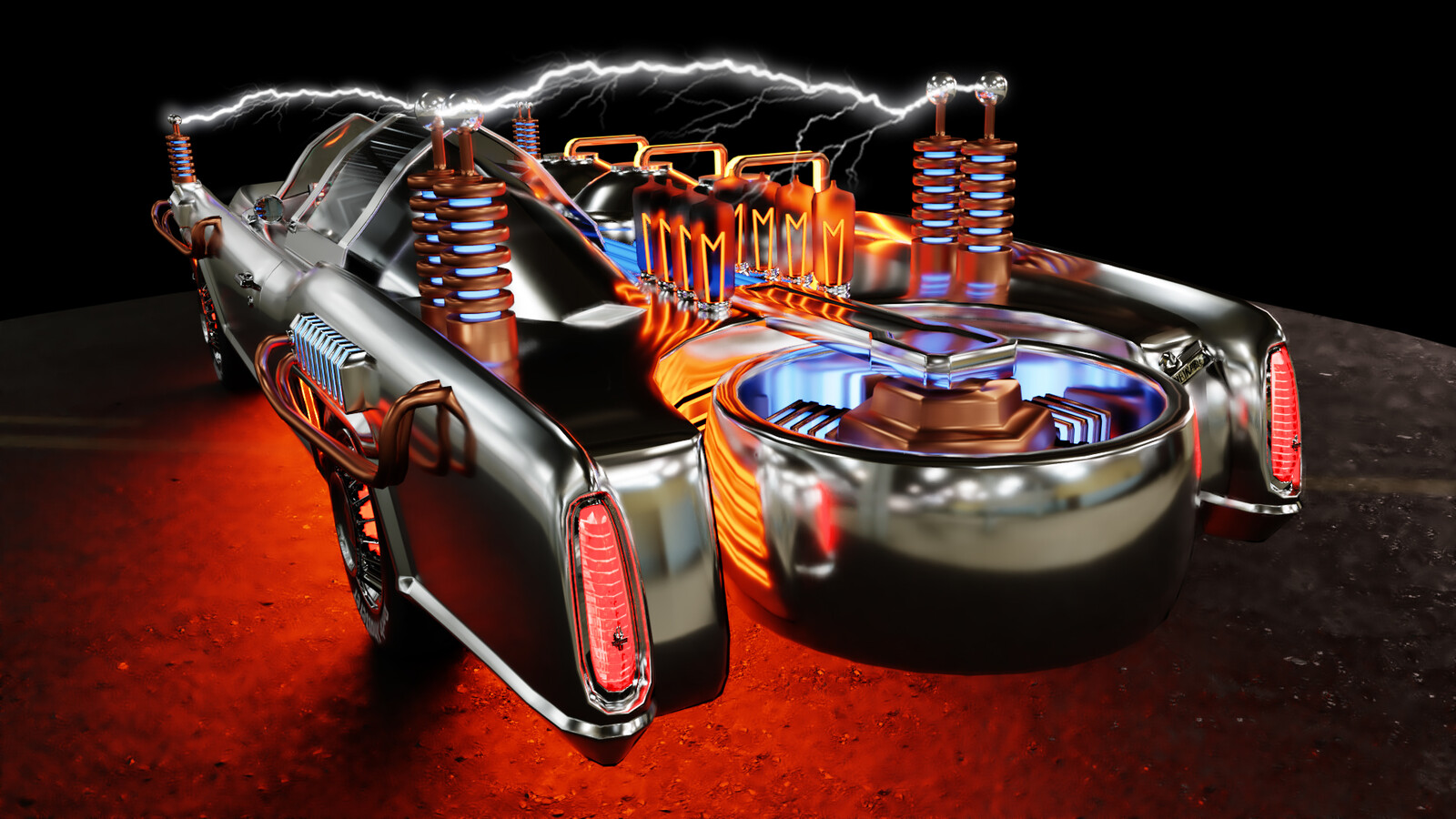 Meisen Hu - The Impenetrable (Vintage Tesla Shield Car)