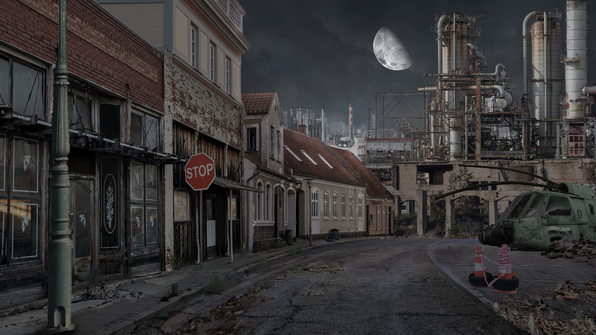 Jean Macedo - Urban/Industrial Post-Apocalyptic