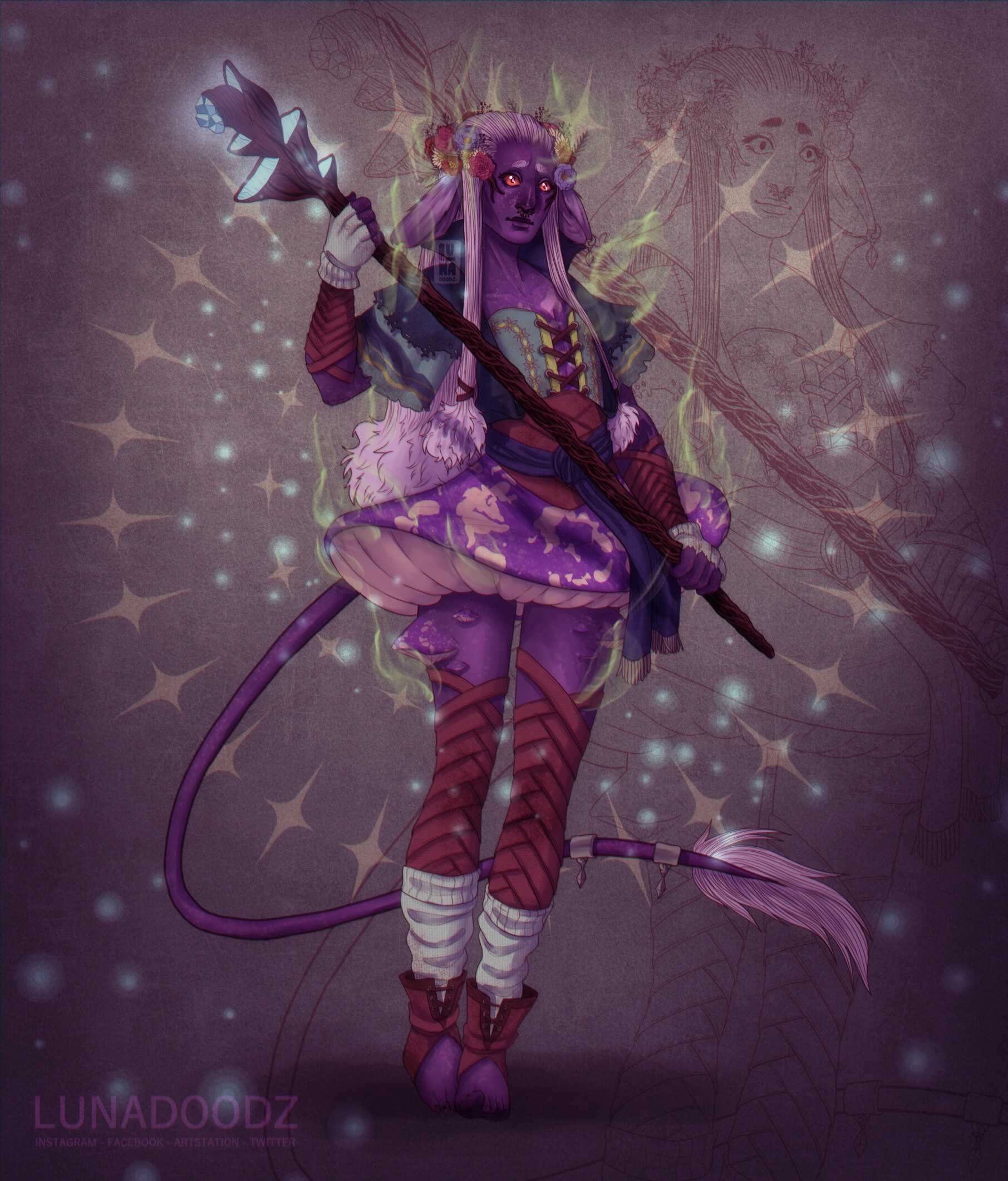 ArtStation - Circle or the Spores, Firbolg