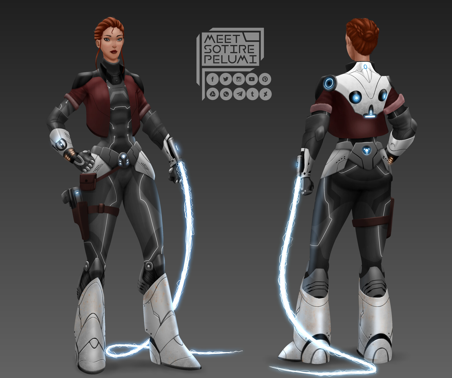 ArtStation - Character design commission