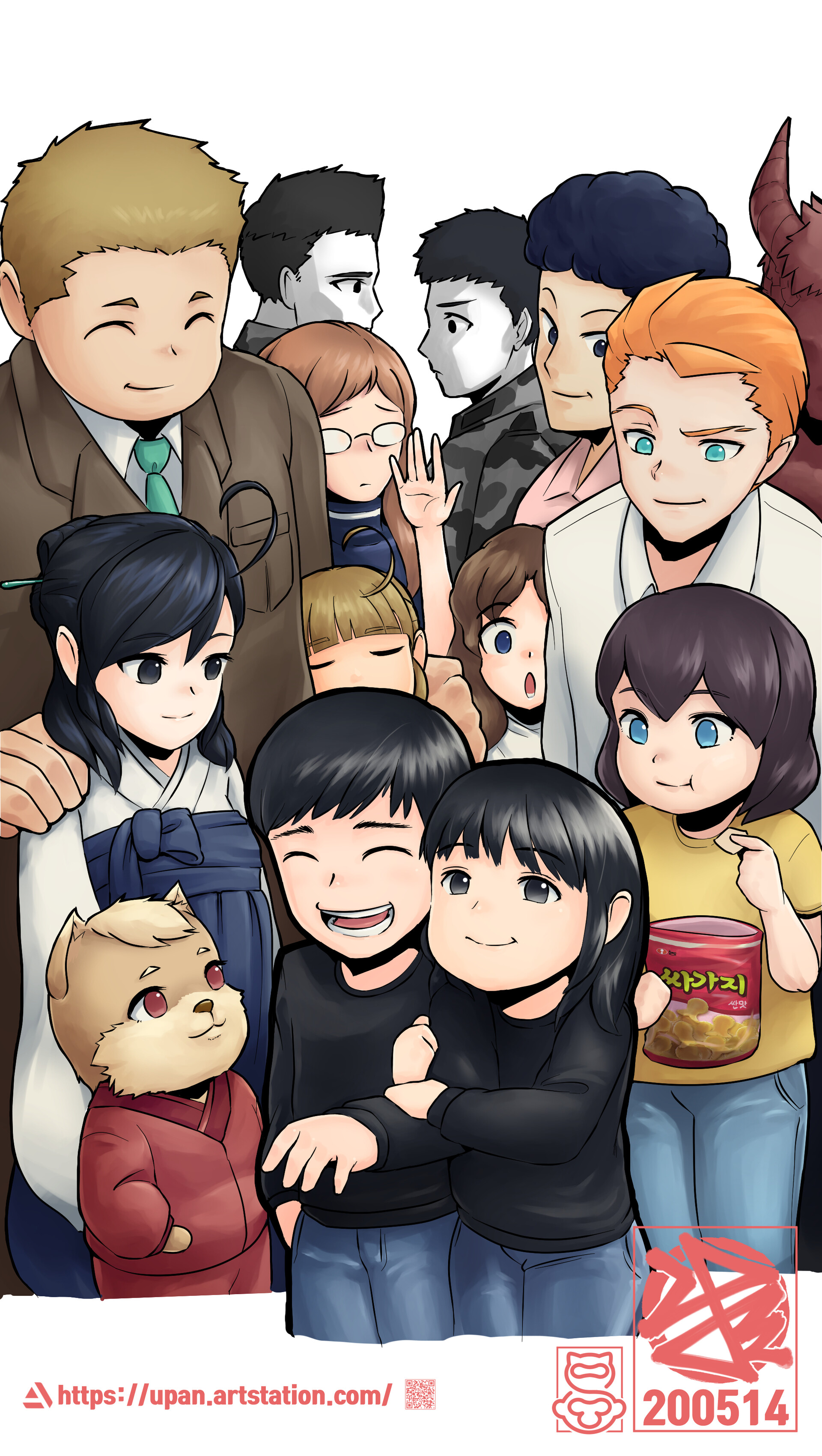 ArtStation - Upan's Characters