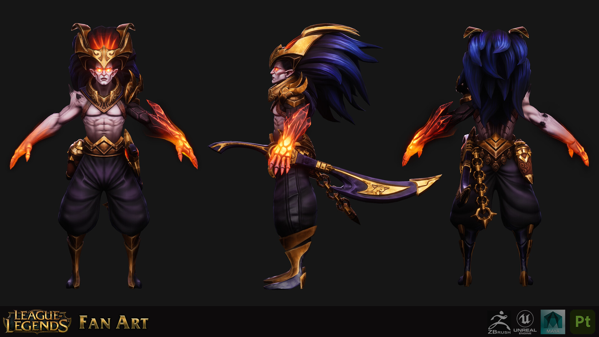 Nick Callow - Nightbringer Yasuo - Fan Art