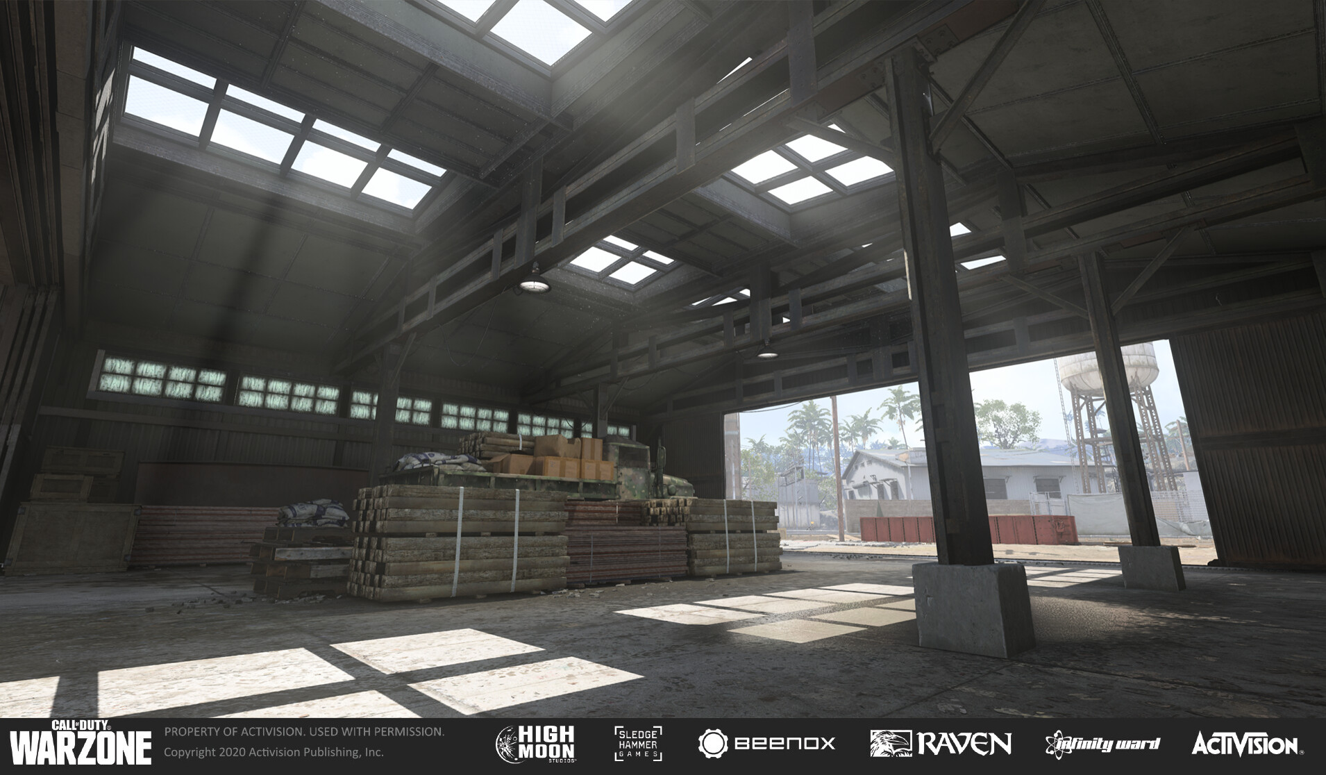 ArtStation - Call of Duty: Warzone - Caldera | Docks Construction Yard