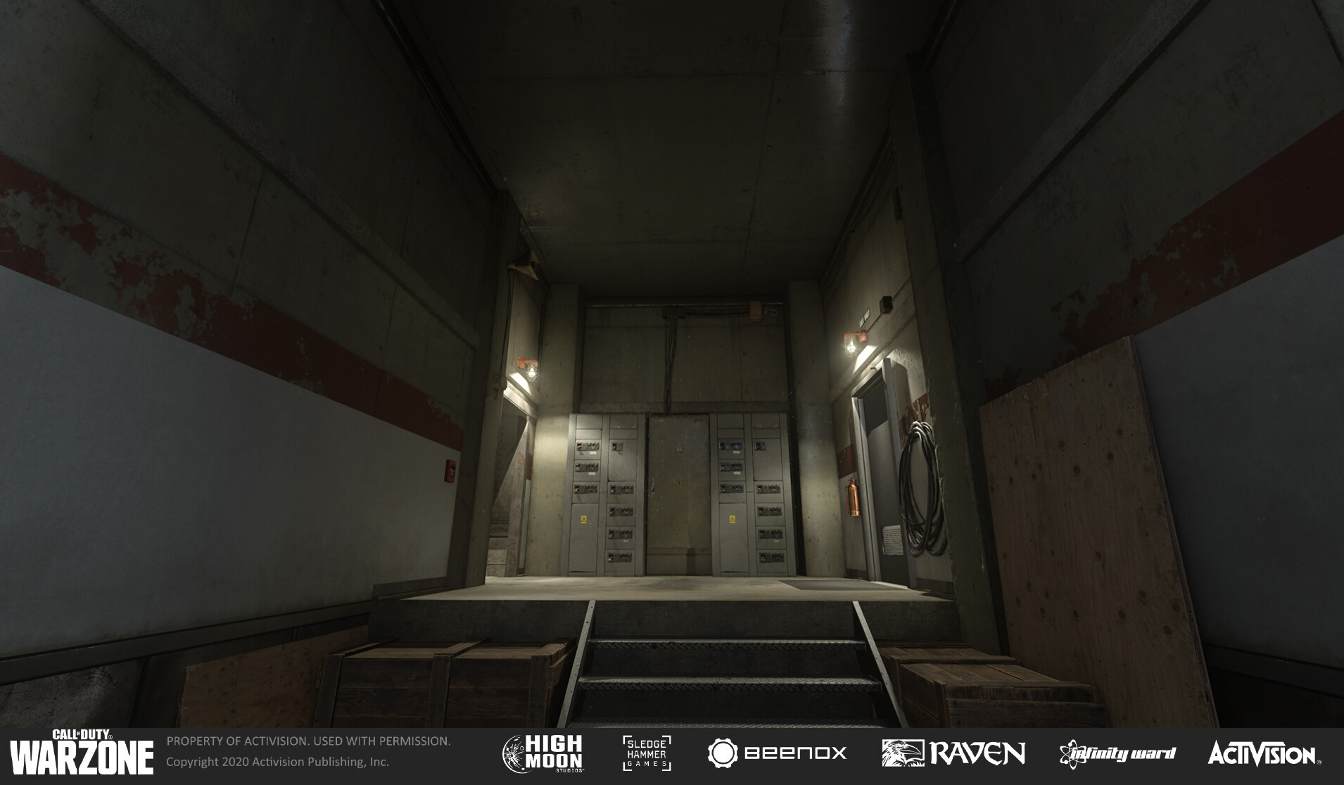 ArtStation - Call of Duty: Warzone - Caldera | Docks Loading Yard Warehouse