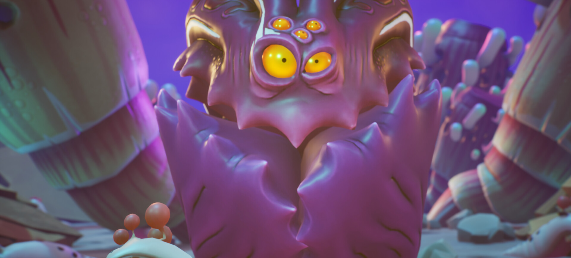 ArtStation - Flea Madness - Tentaculas line-up