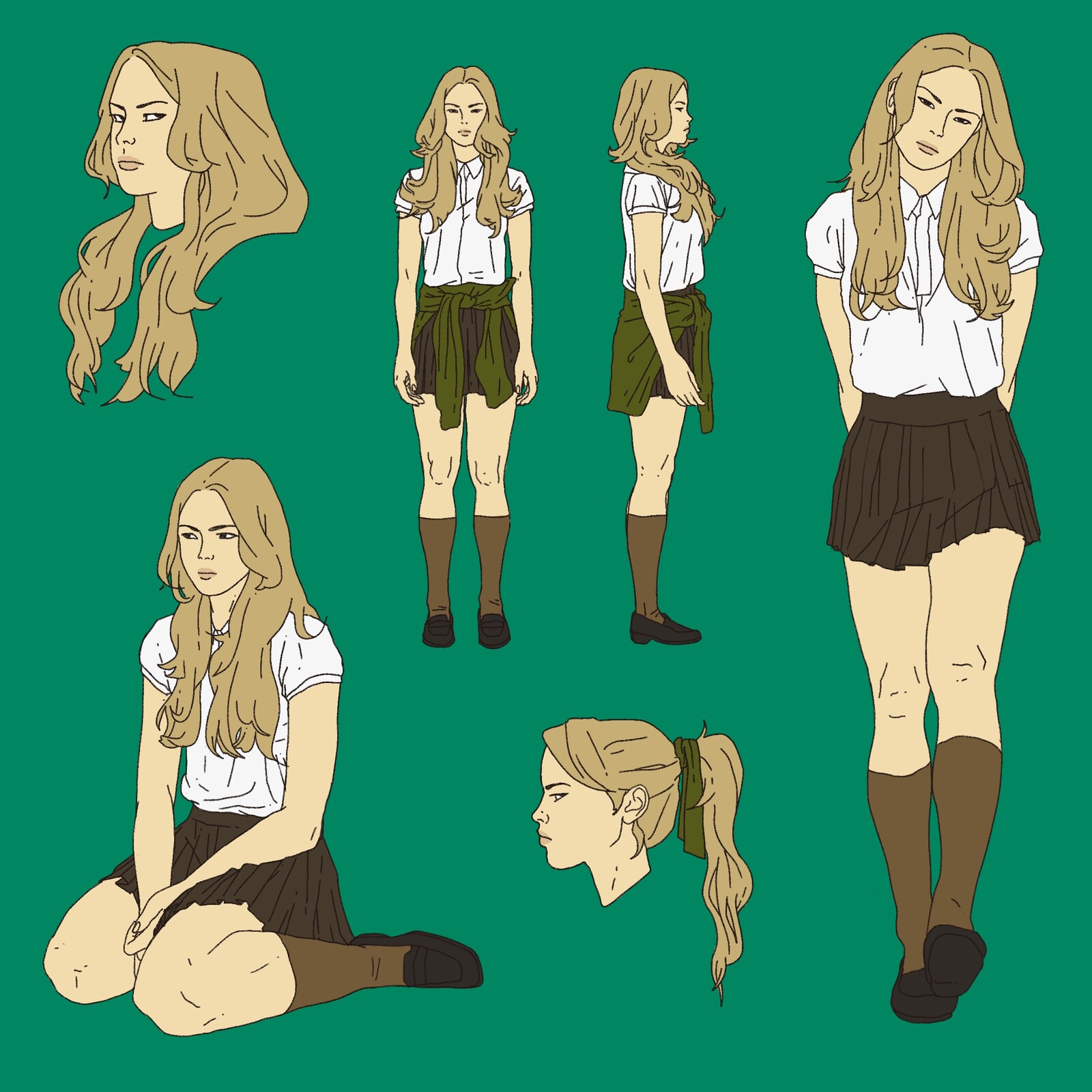 sl33pythekid - Shi and Shyanne Character Sheets