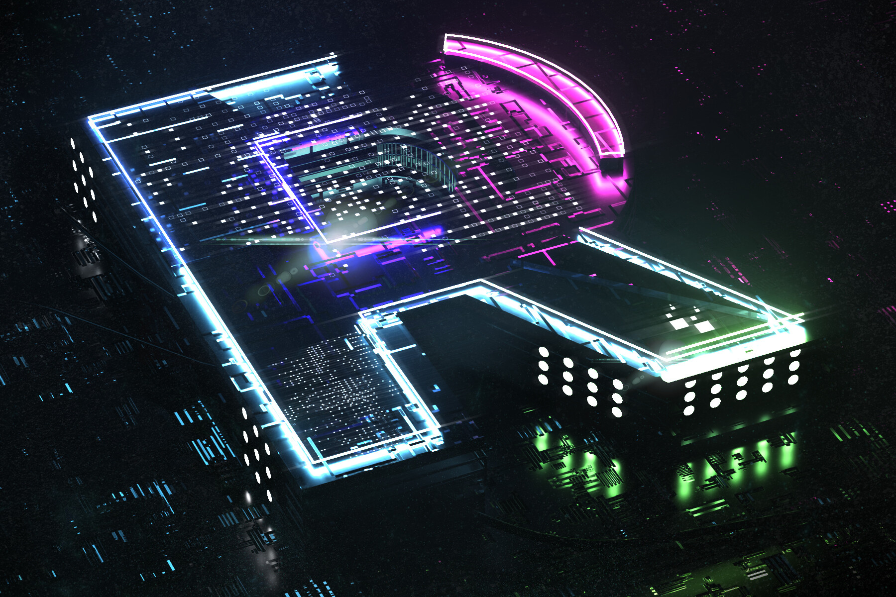 ArtStation - Sci-Fi letter R