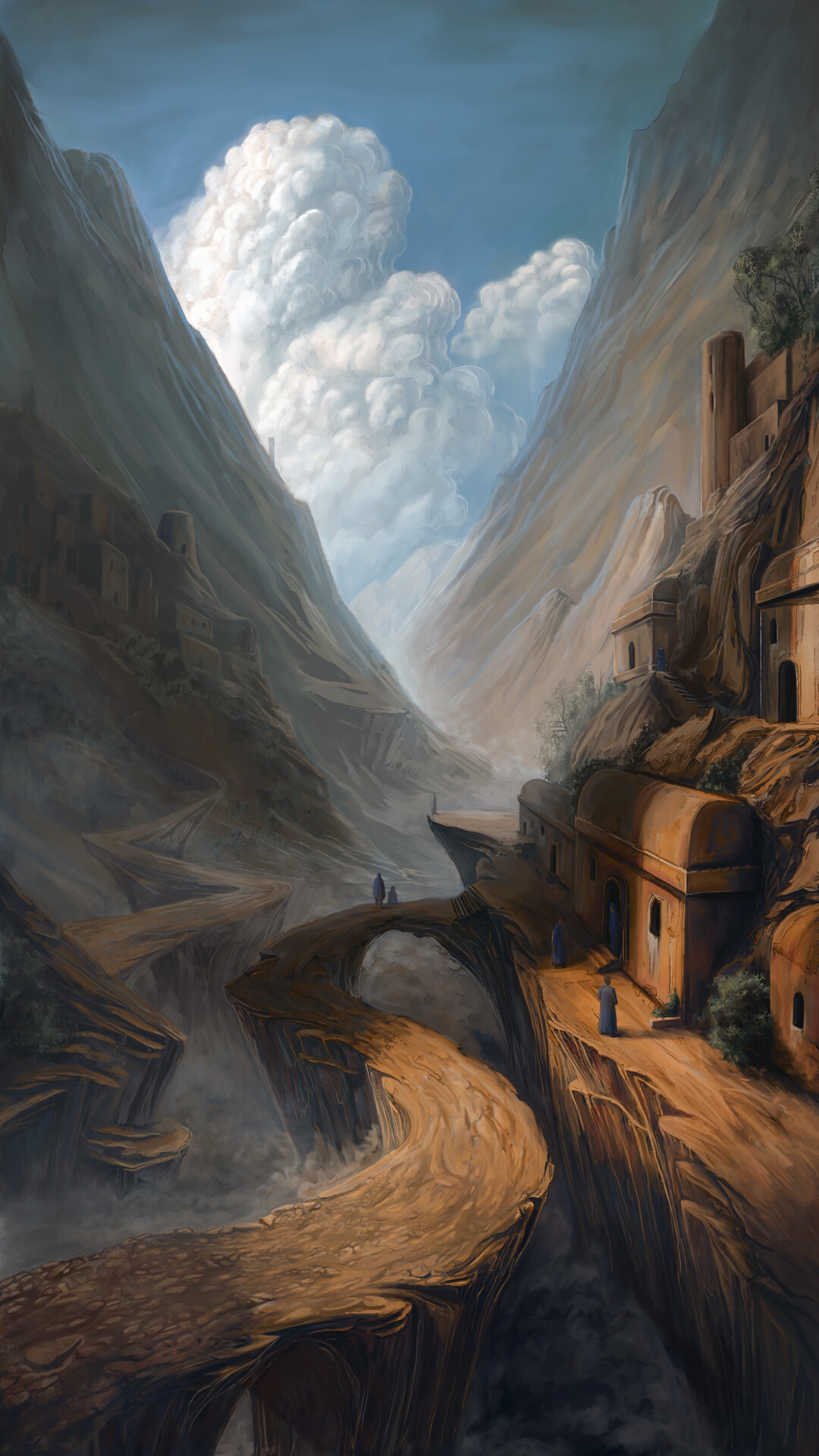 ArtStation - Mountain path
