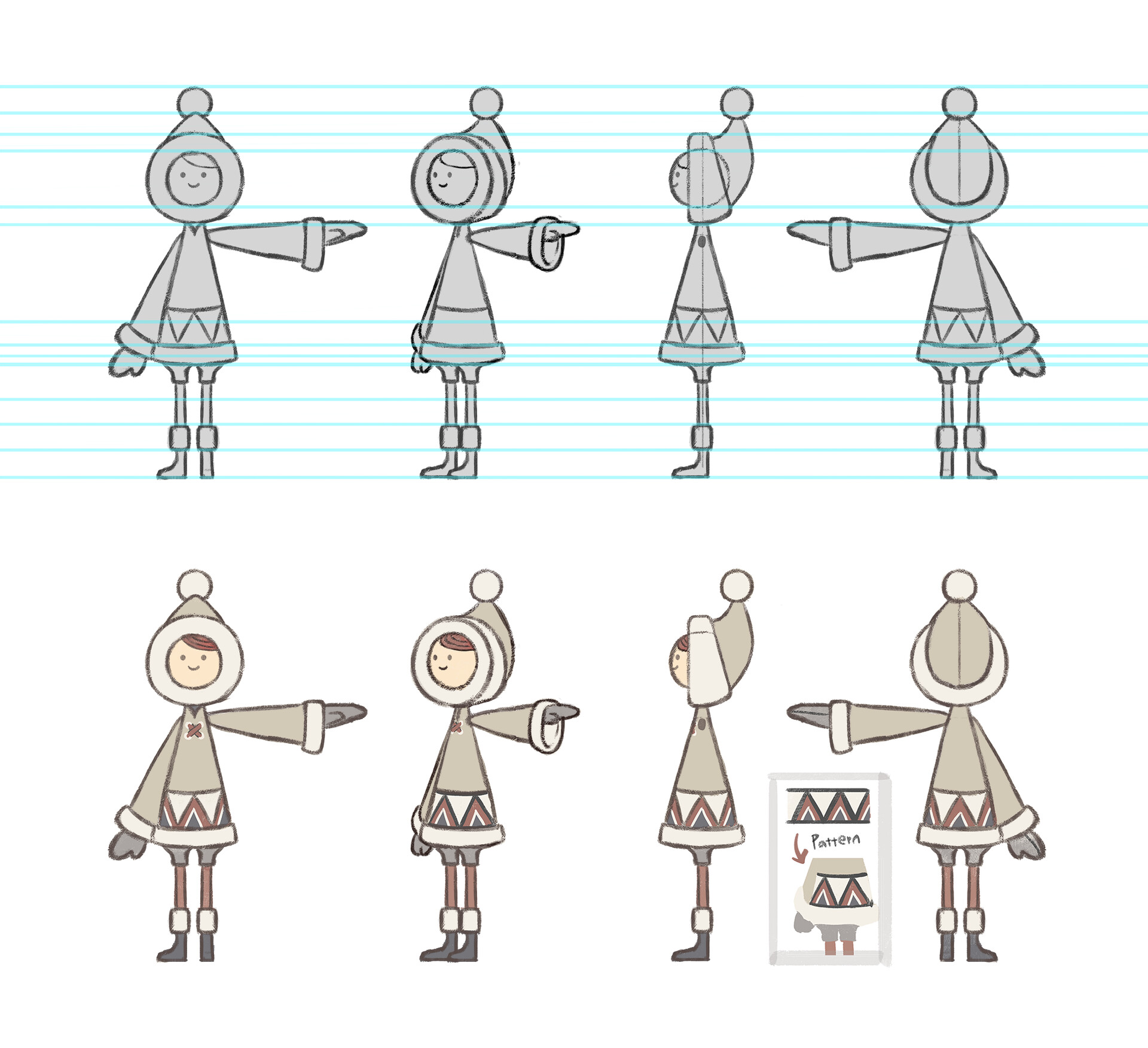 ArtStation - Inuit friends