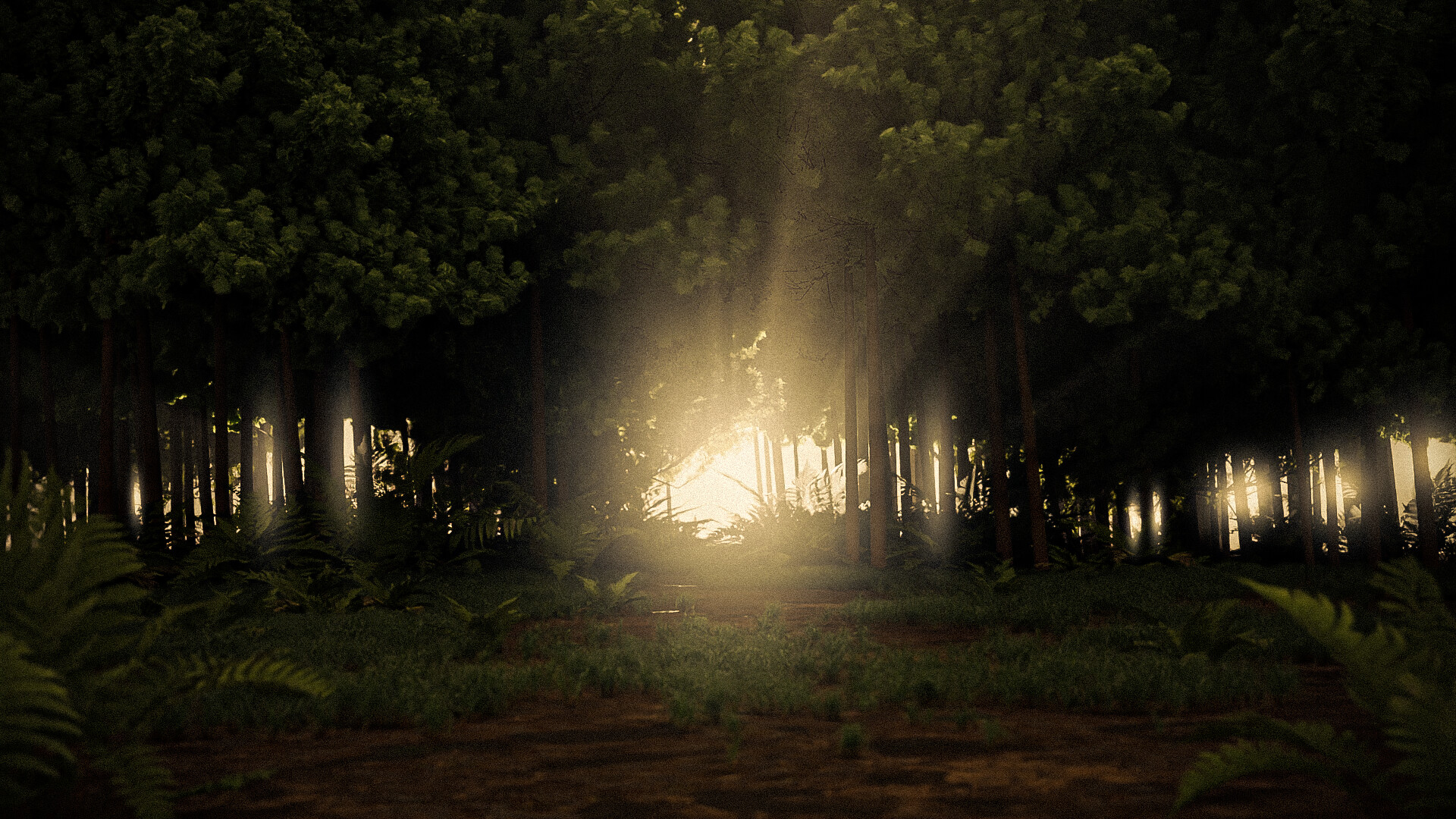 ArtStation - Overgrown Forest