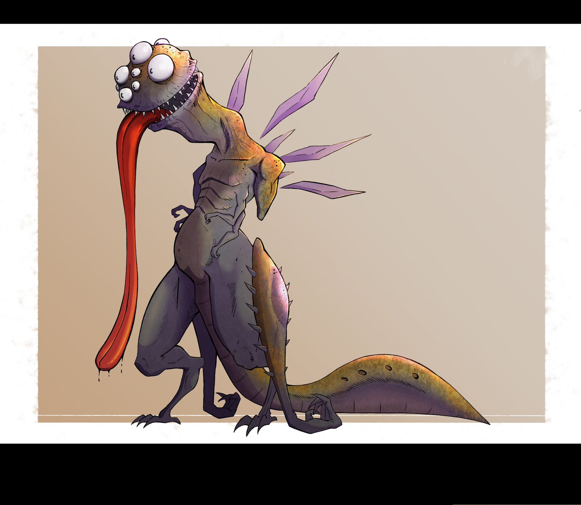 ArtStation - Cartoon monsters