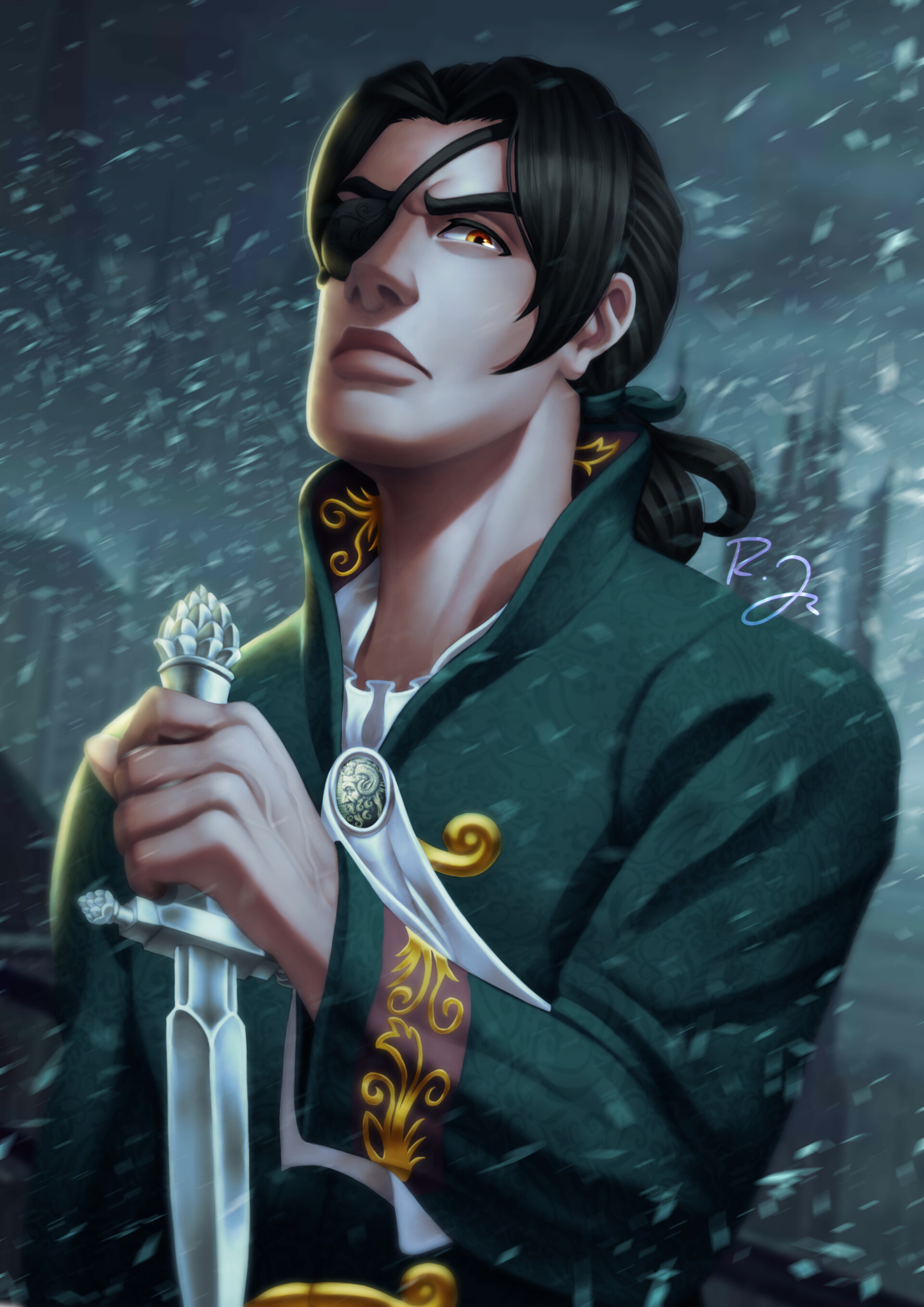 ArtStation - Comission - Victorian Assassin