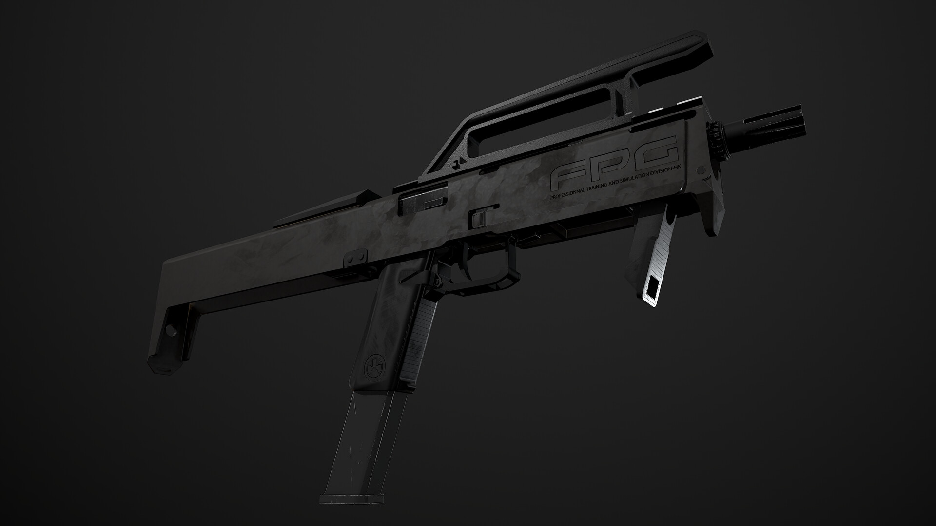 ArtStation - Magpul FMG-9