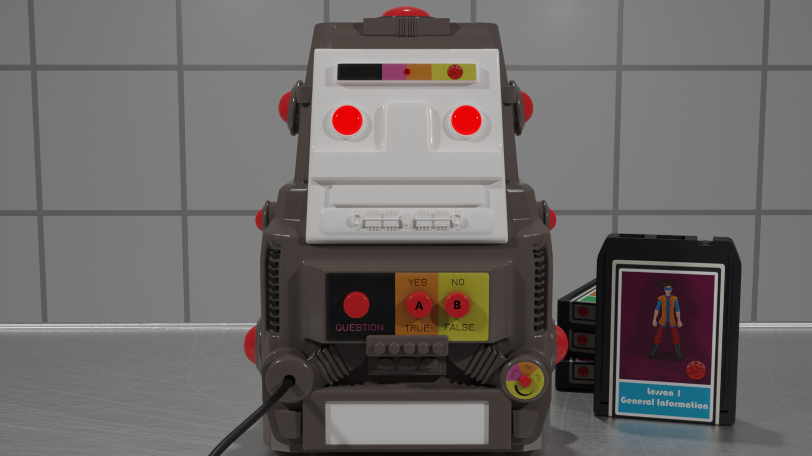 Calum Leatham - Retro Educational Toy SCP