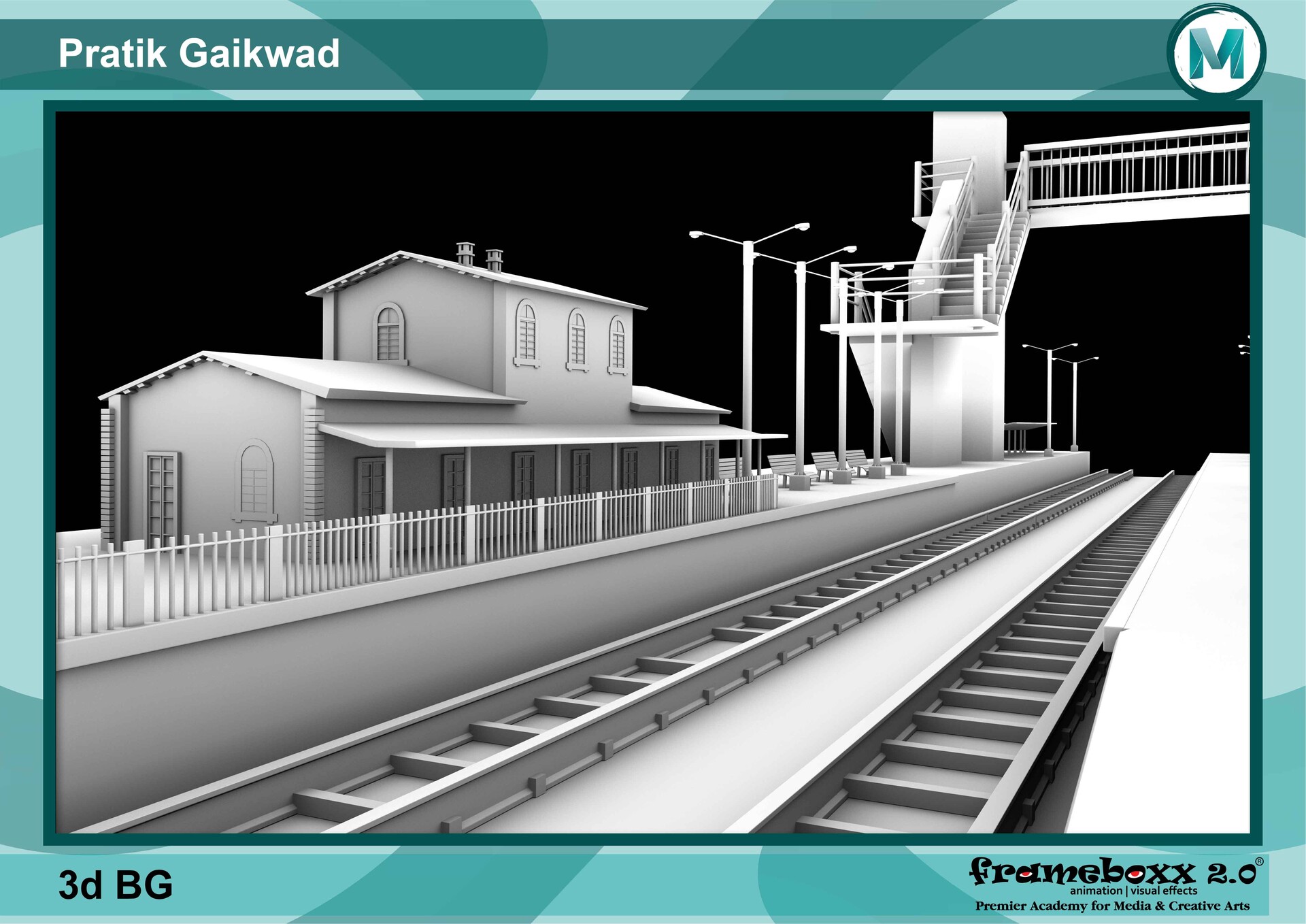 ArtStation - 3d concept bg model