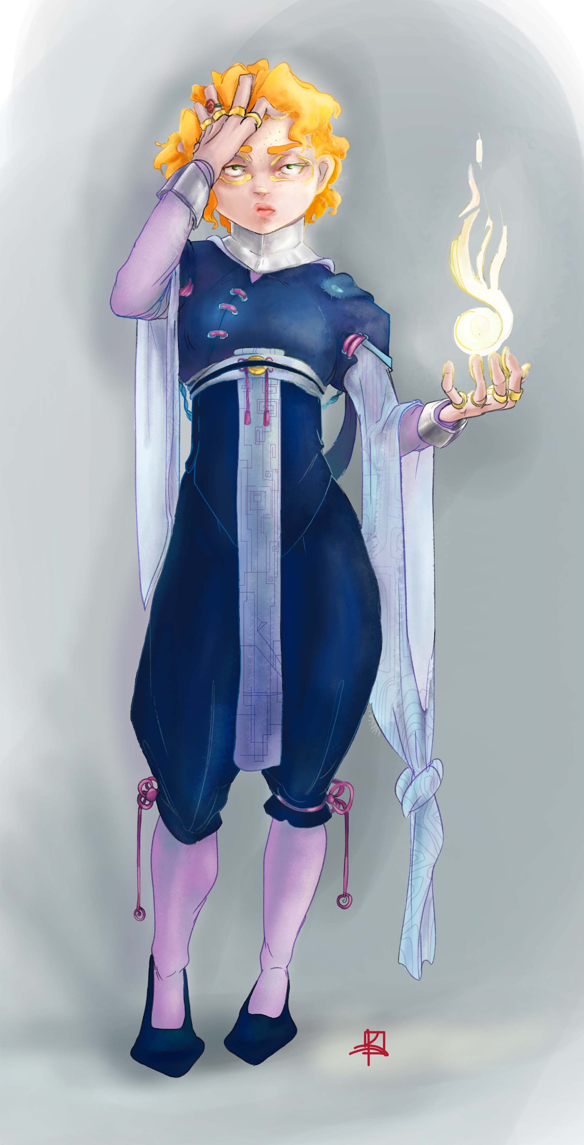 ArtStation - Mine DnD character