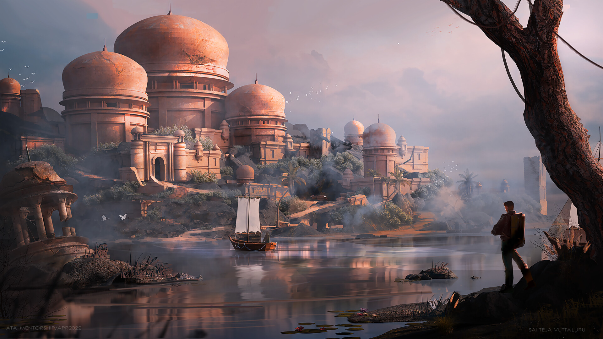 ArtStation - ABANDONED CASTLE