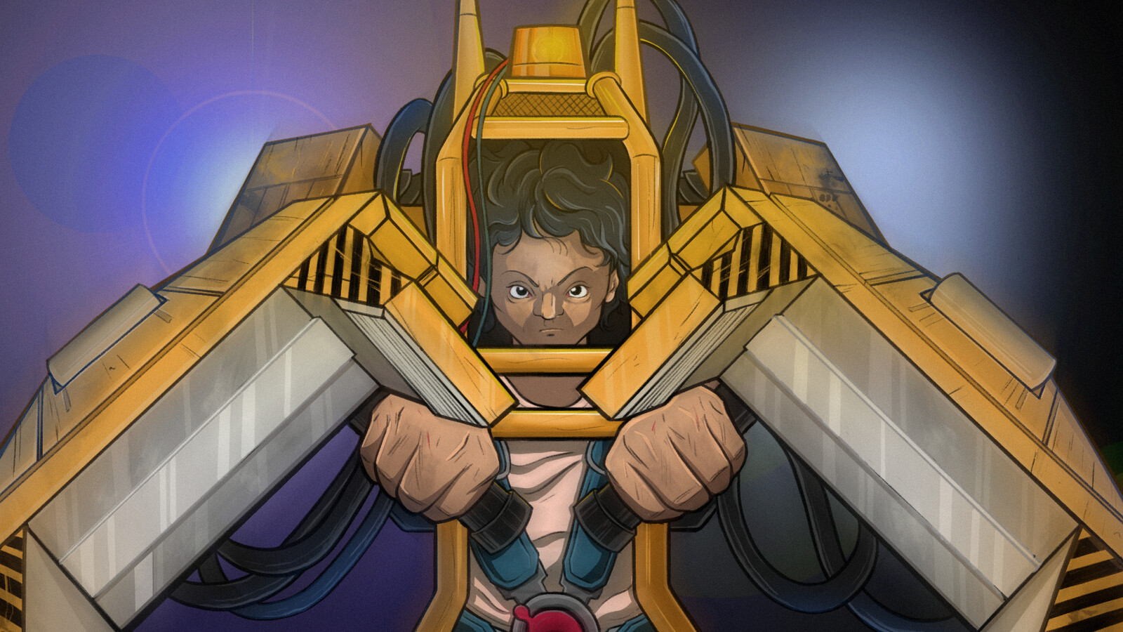 DinoArt - Ripley in Power Loader