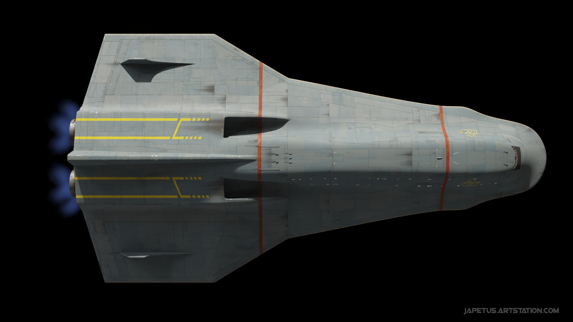 Mike Hanson - The Rising Star - Battlestar Galactica Colonial Fleet