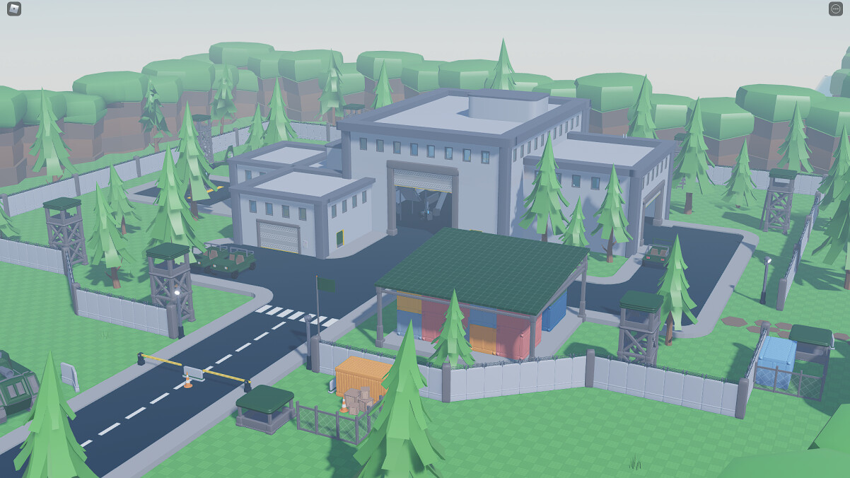 ArtStation - Cartoony Area 51 | Roblox Studio