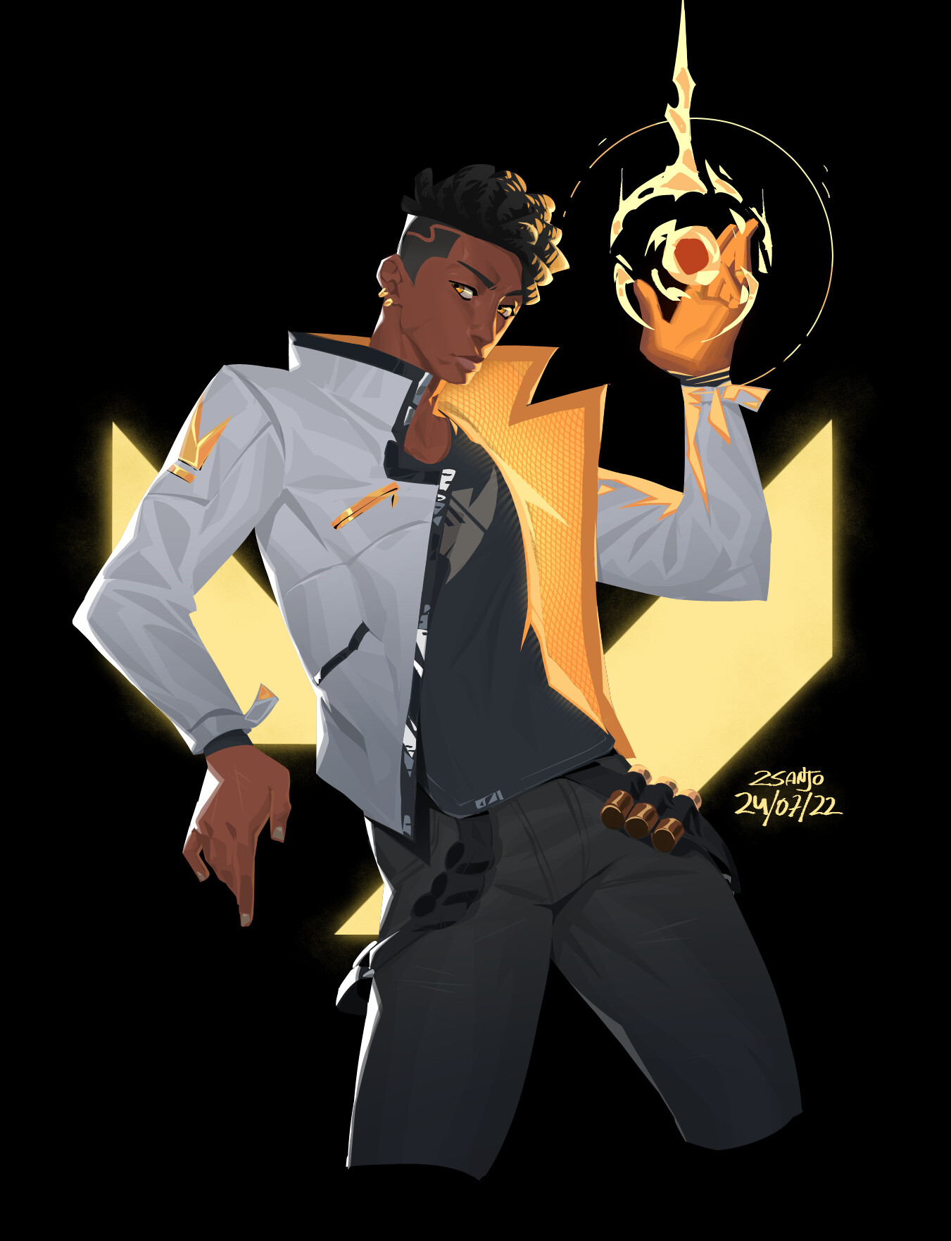 ArtStation - Phoenix-Valorant fanart