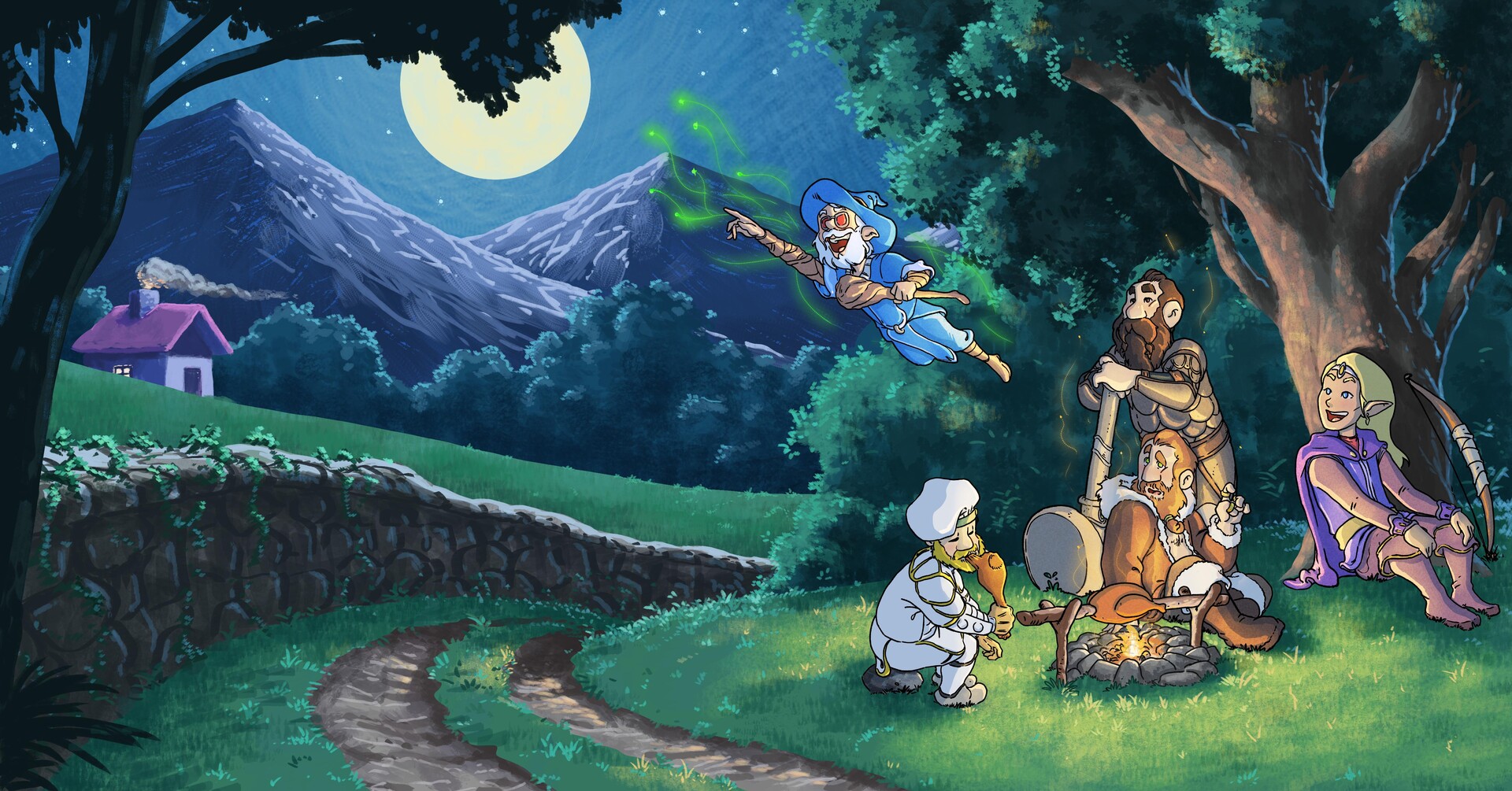 ArtStation - DnD commission piece I did