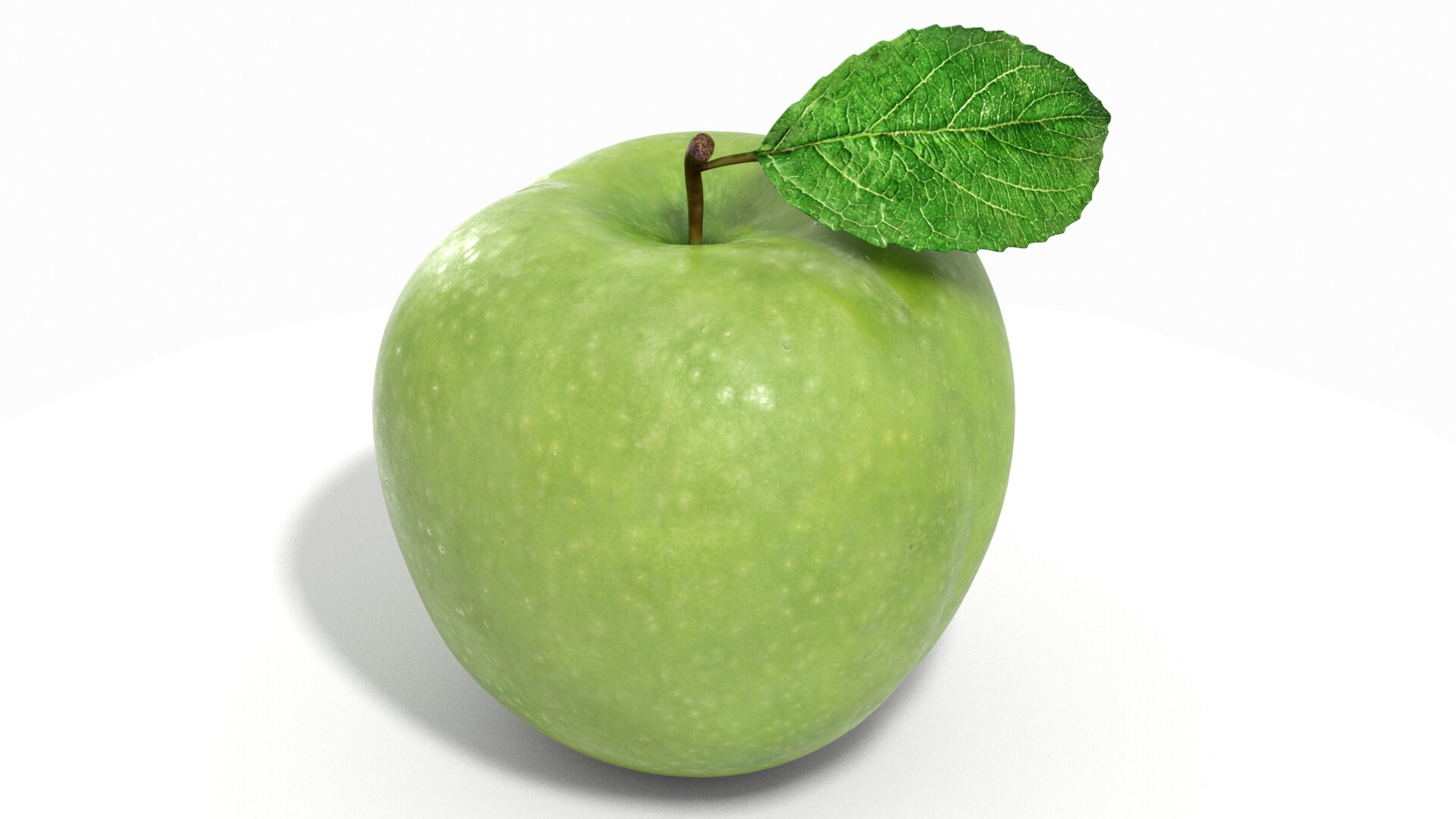 Andranik TIGRANYAN - Green Apple 3d Model