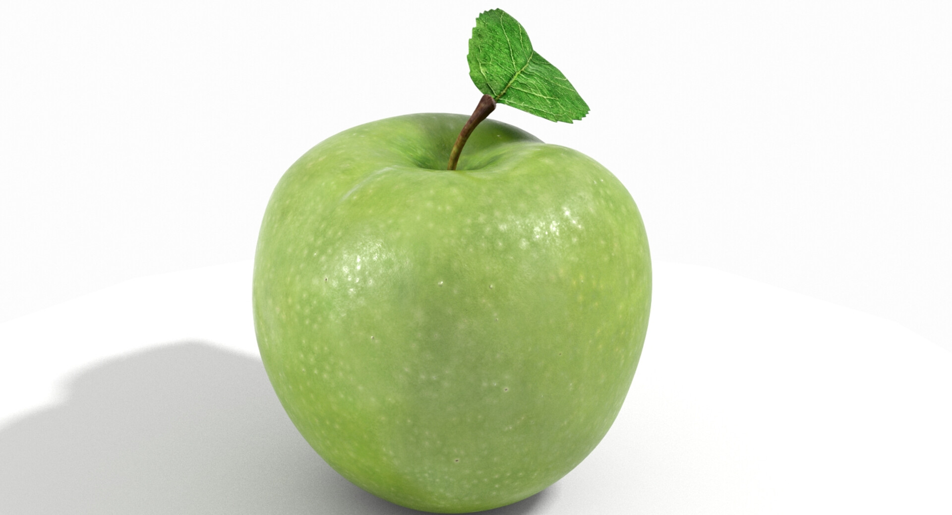 Andranik TIGRANYAN - Green Apple 3d Model