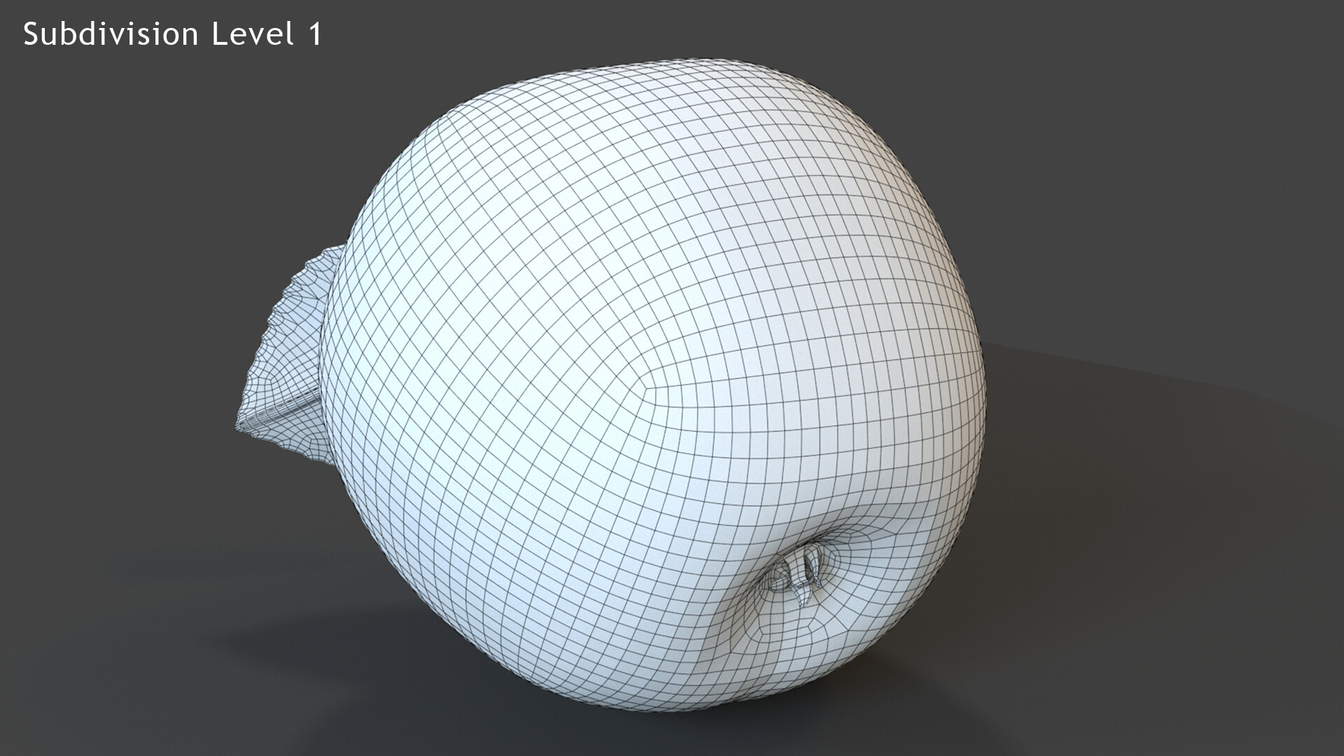 Andranik Tigranyan - Green Apple 3d Model