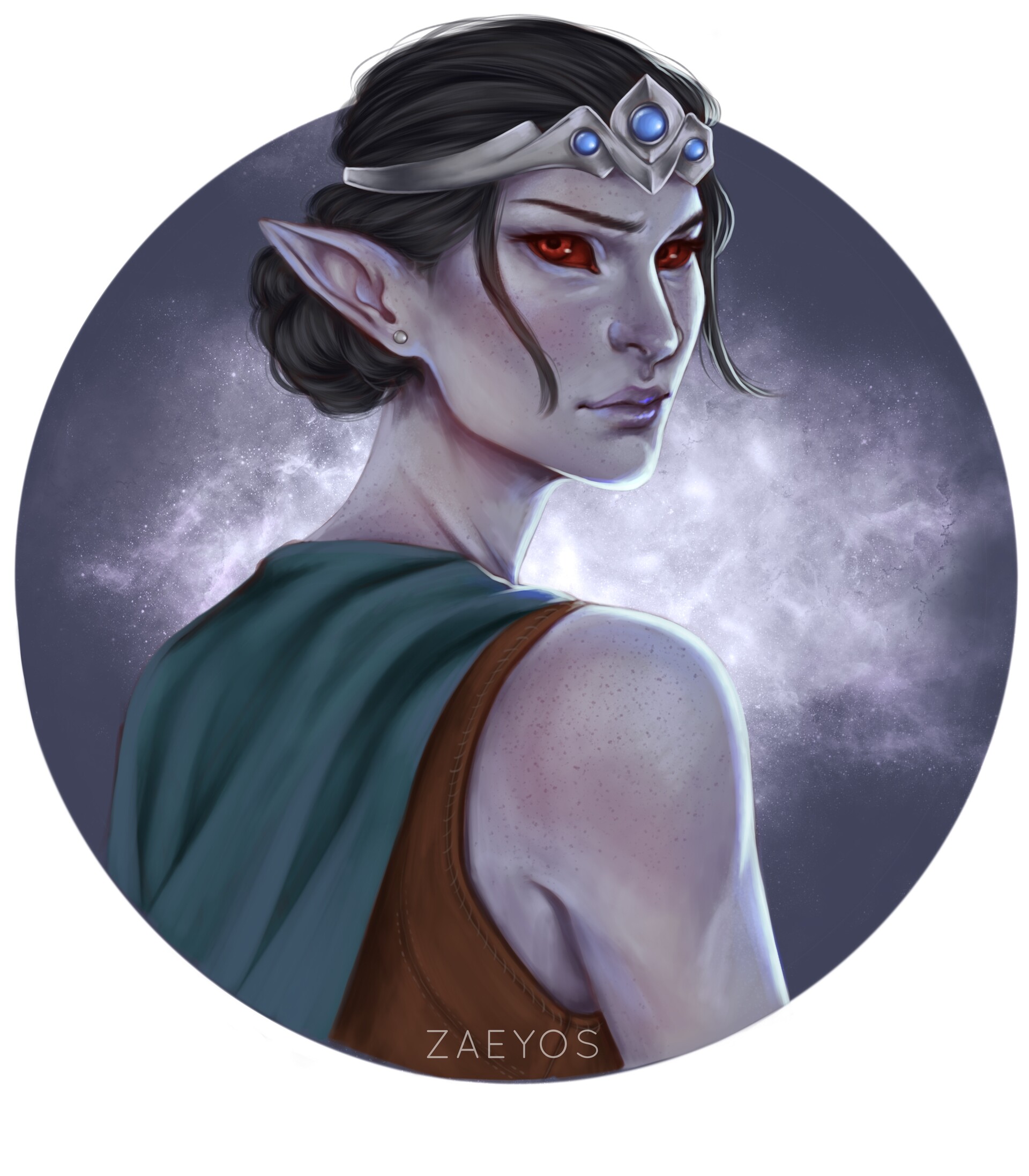 ArtStation - Lady Dunmer