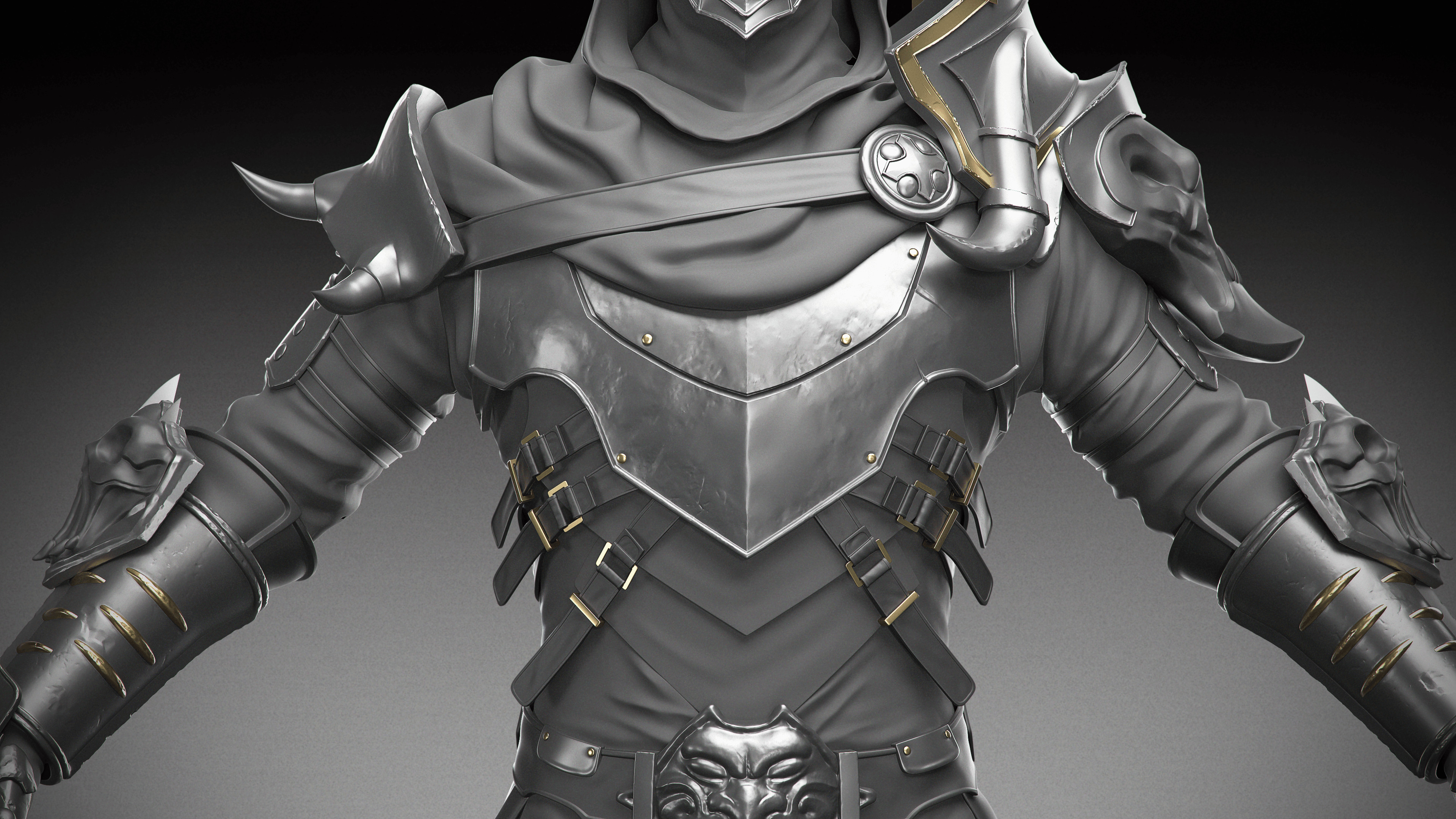 ABOUTCG - 游戏角色线下班第12期 胡同学作品