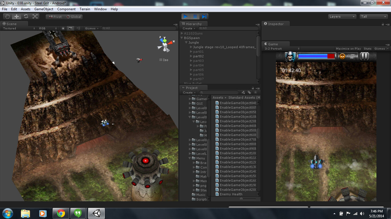 Damon Pridgen - Steel Grit mobile game