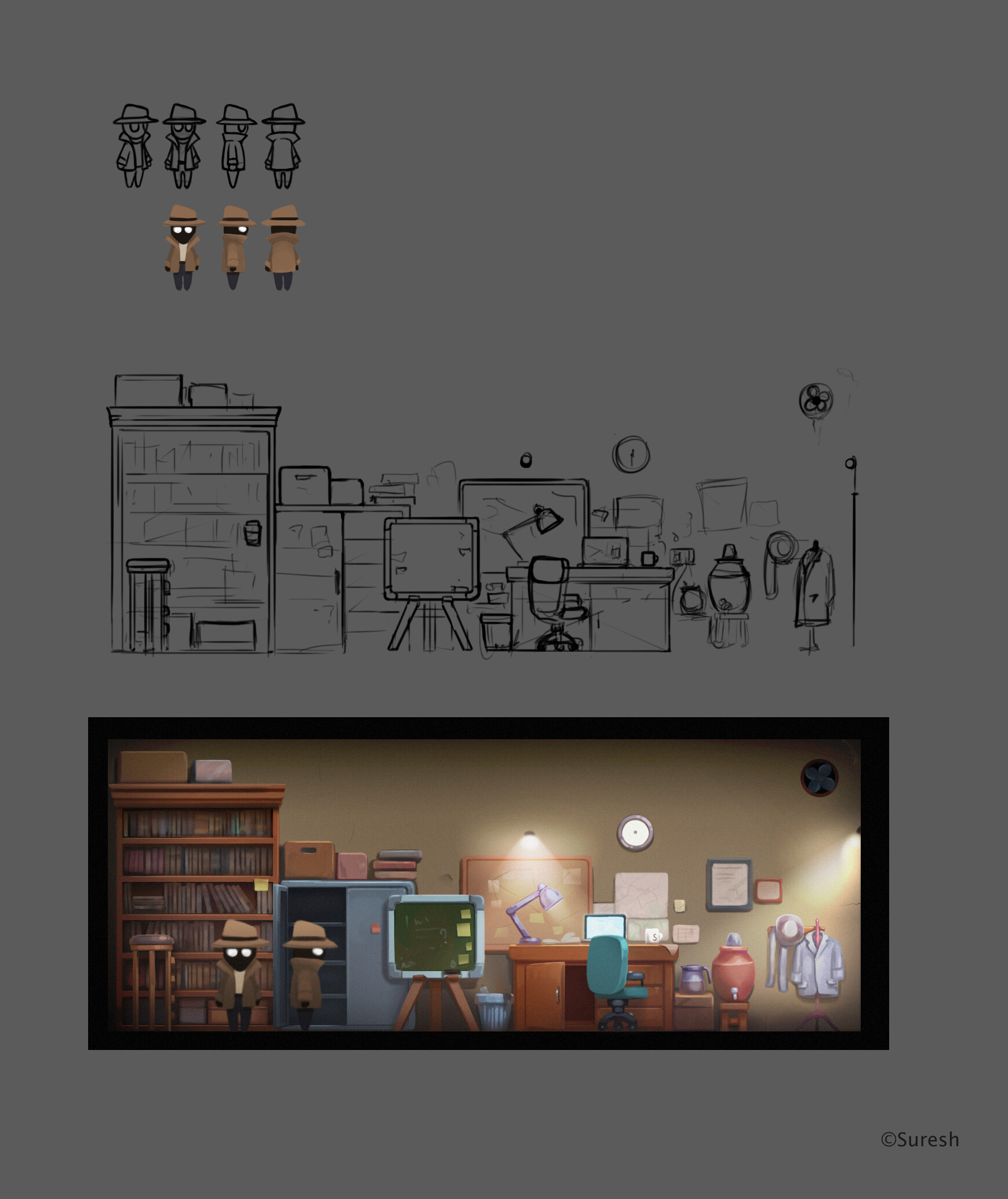 ArtStation - Detective Concept