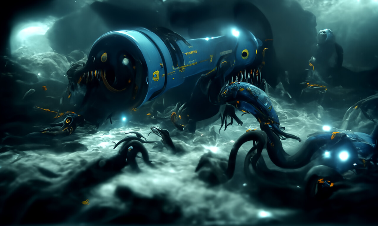 ArtStation - Deep Sea Raid