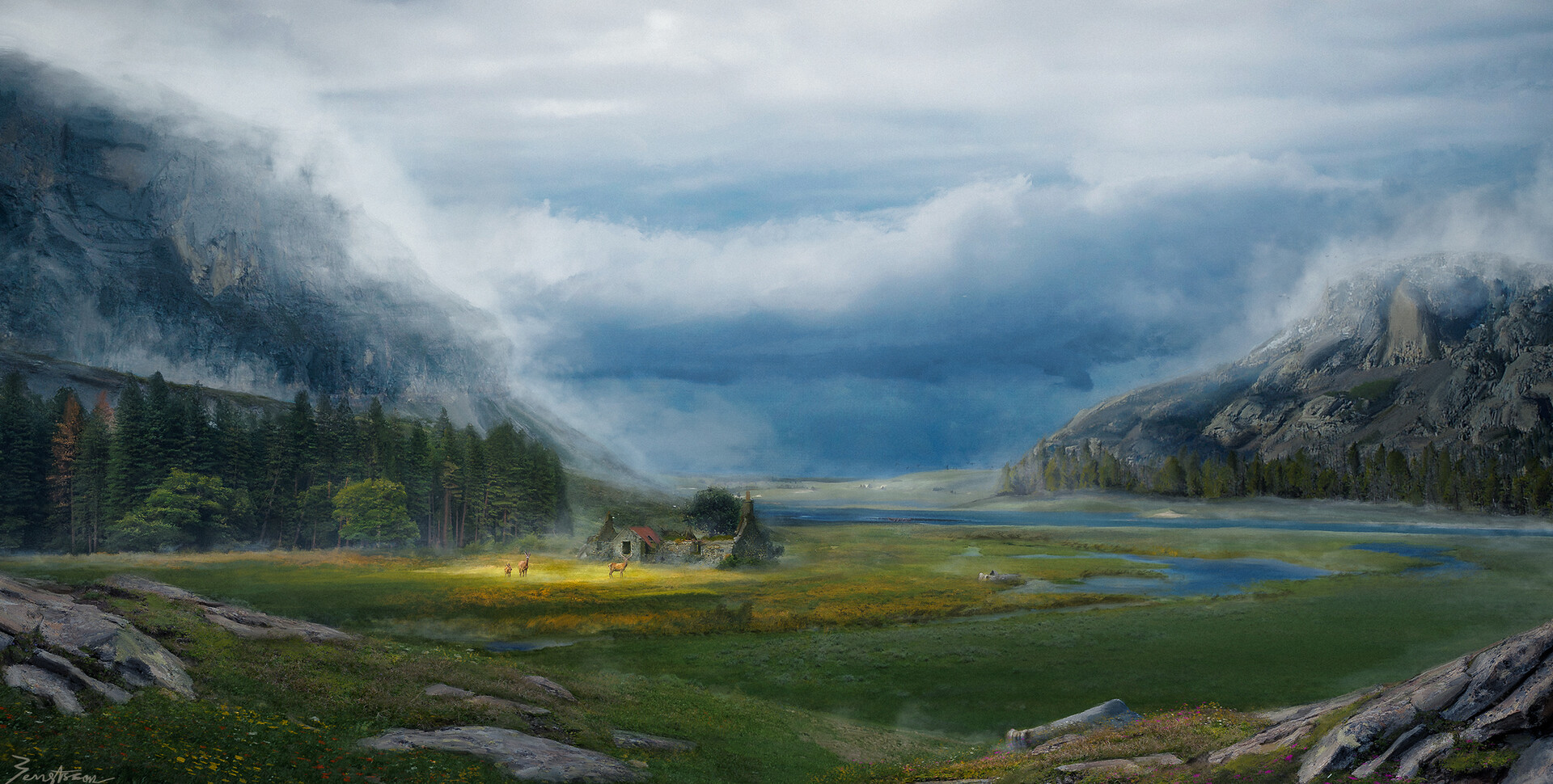 ArtStation - The Valley