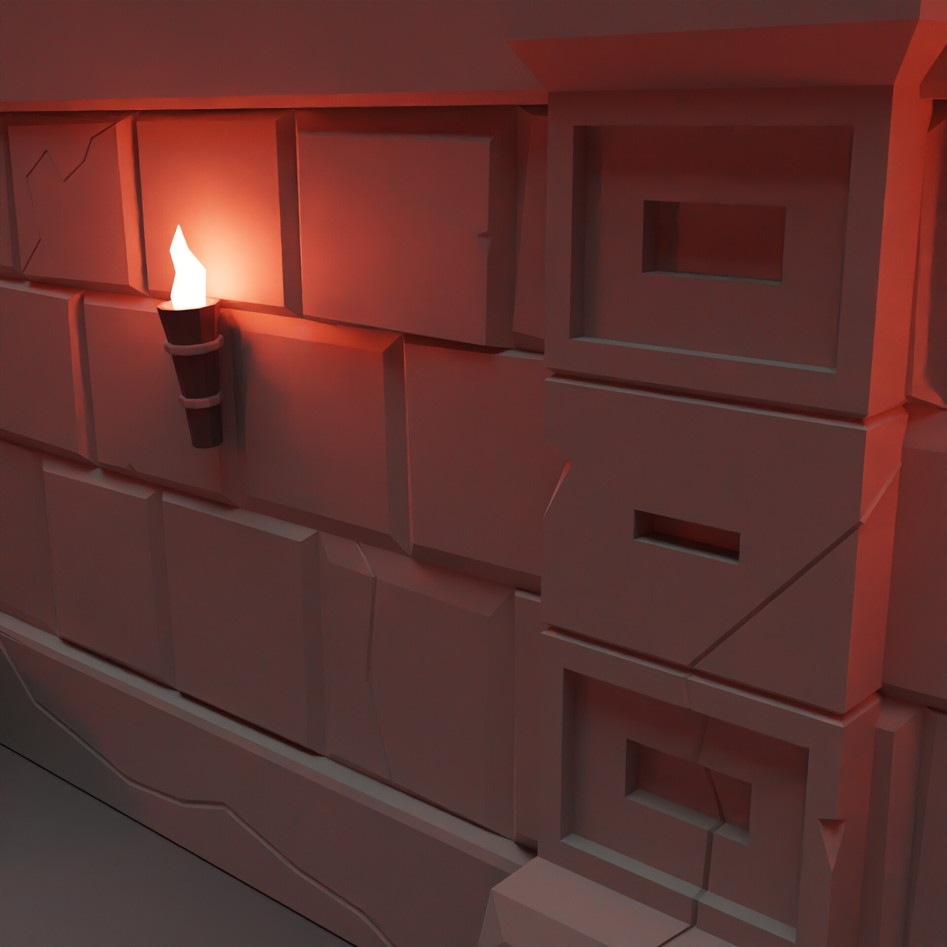 ArtStation - Broken wall