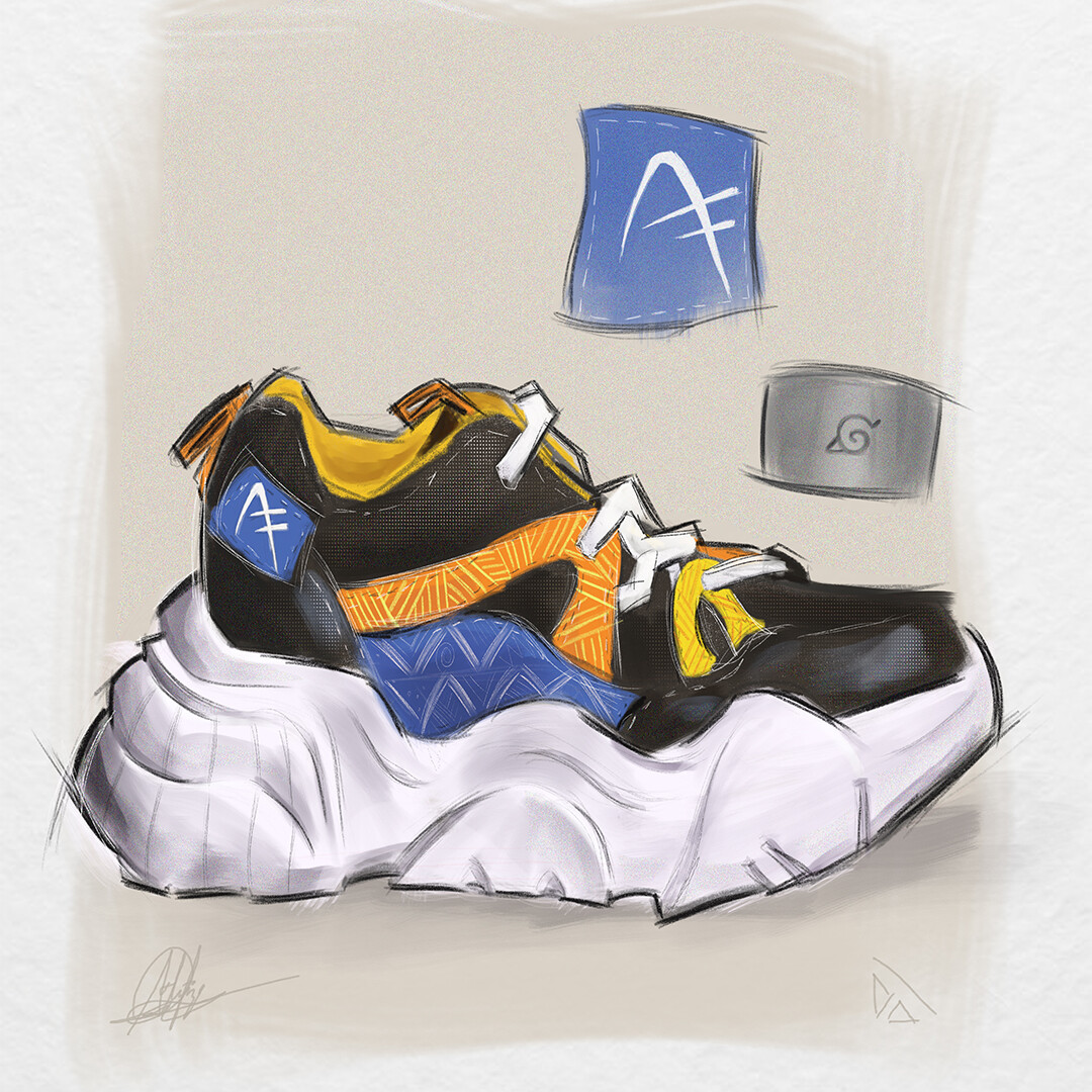 ArtStation - AFA Kubwa (Shoe Design)