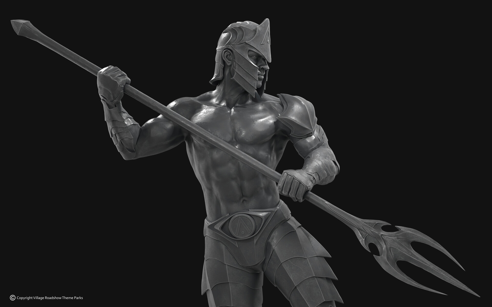 ArtStation - Atlantean Statue - Seaworld 2020