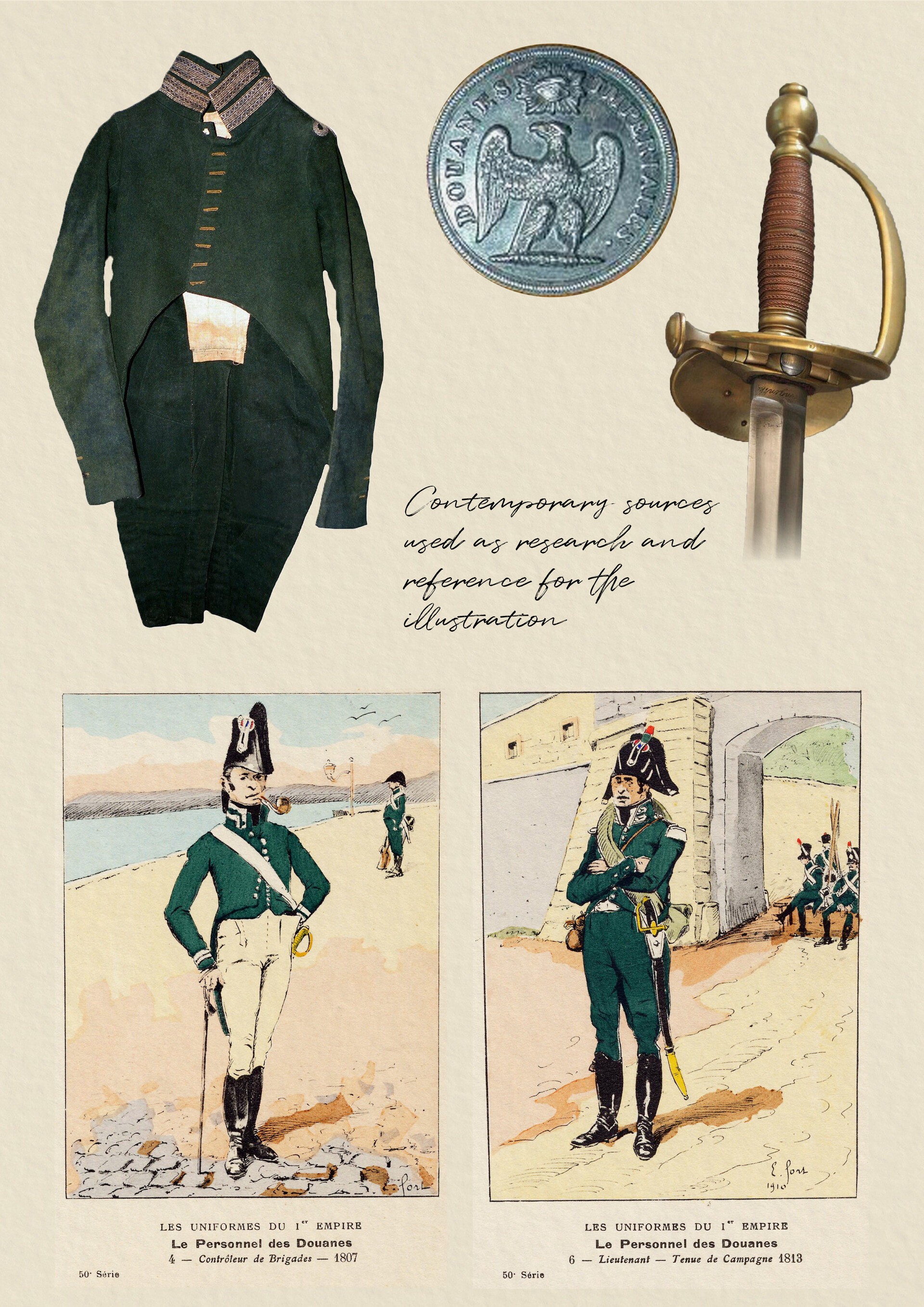 Simon's Workshop - Lieutenant des Douanes Imperiales