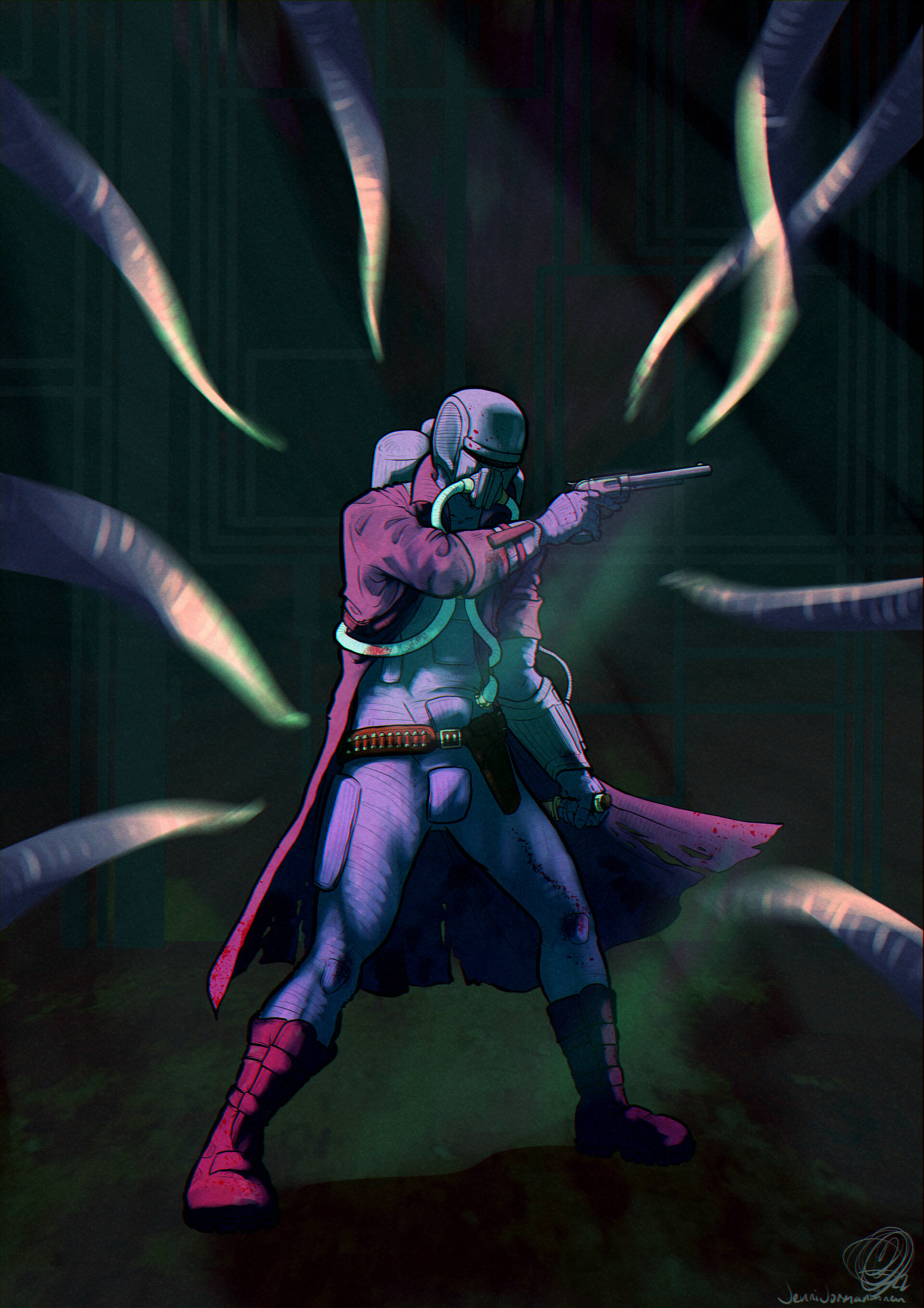 ArtStation - Red Ink - Reunion of the Half-lights