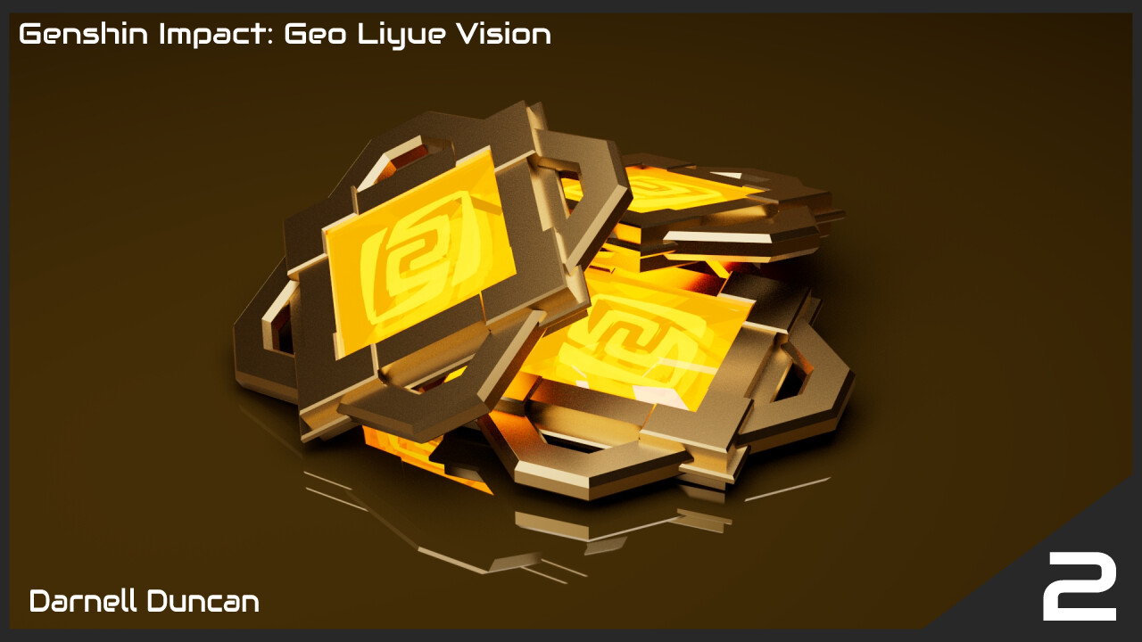 House of Vengeance - Darnell Duncan - 3D FanArt Of Liyue visions from ...