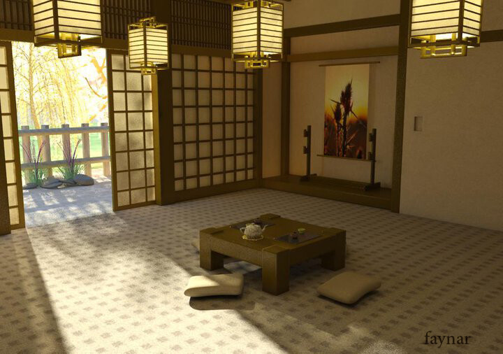 ArtStation - a Japanese House