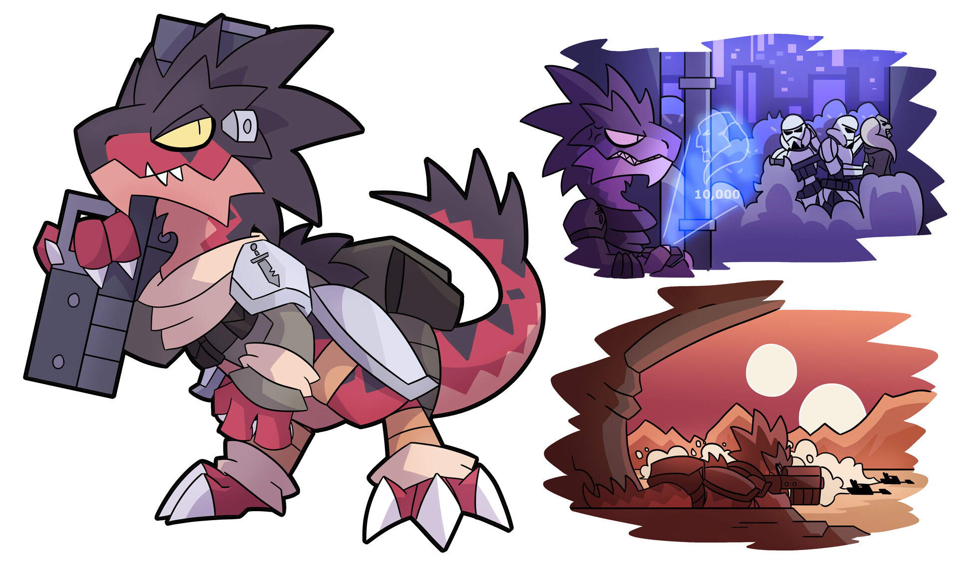 ArtStation - Ssi-Ruu Bounty Hunter